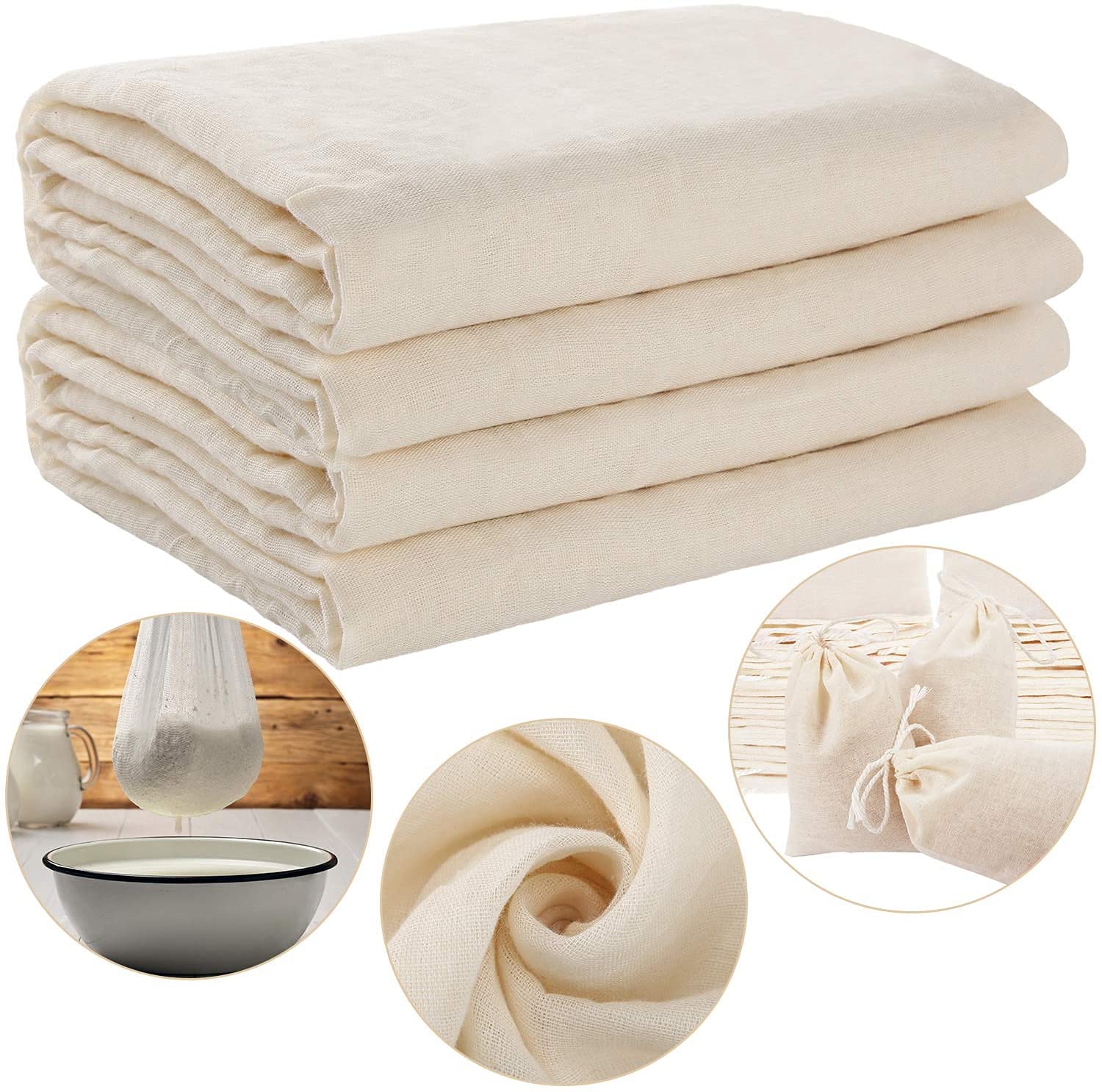 Navagraha Professional Cotton Cheese Cloth Unbleached - 2×1 Meter ...