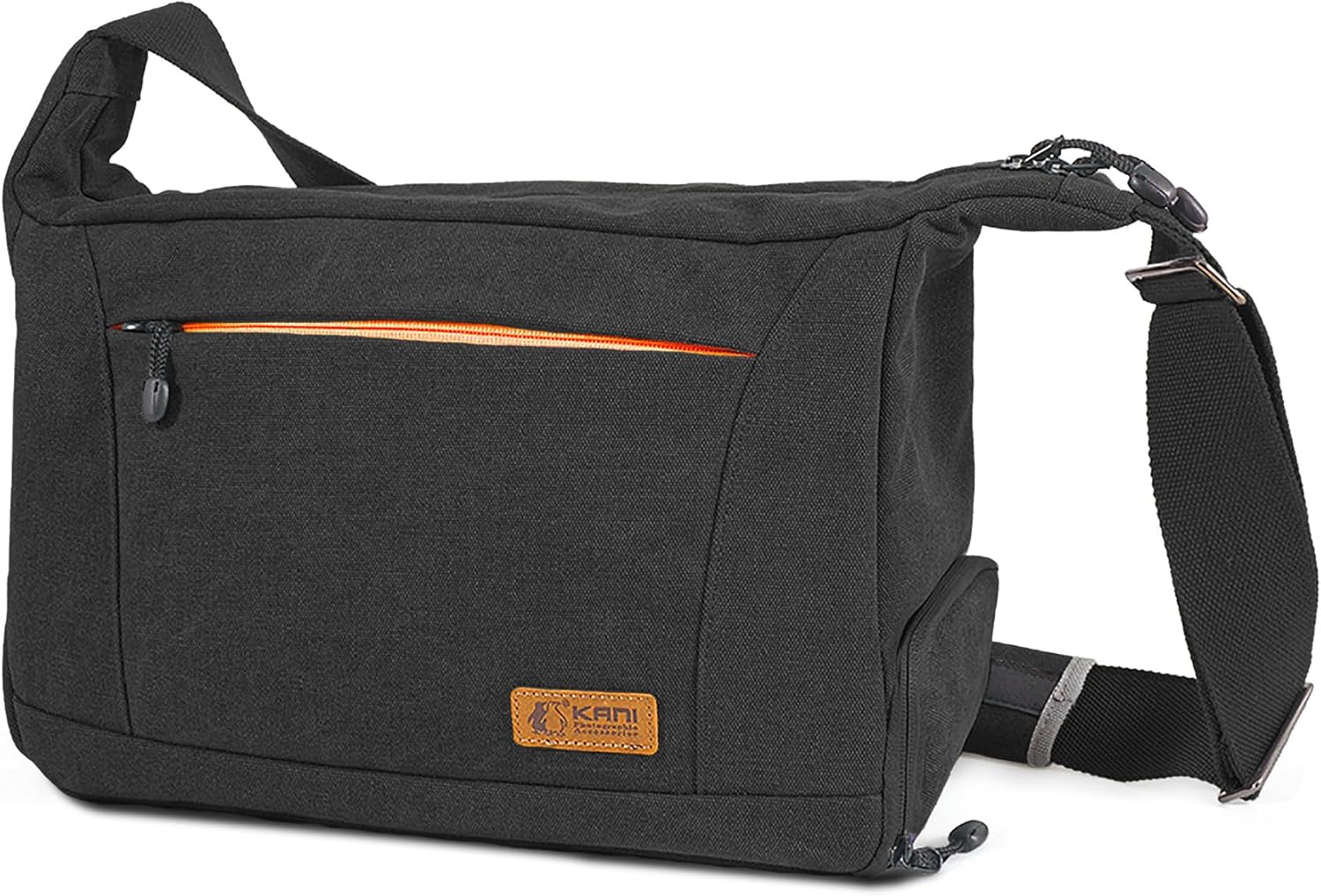 Amazon.co.jp: [KANI] カメラバッグ TP-123L ダークグレー ショルダーバッグ 容量9L トラベル三脚収納可能 ショルダーベルト長さ調節可能 ポリエステル製 ...