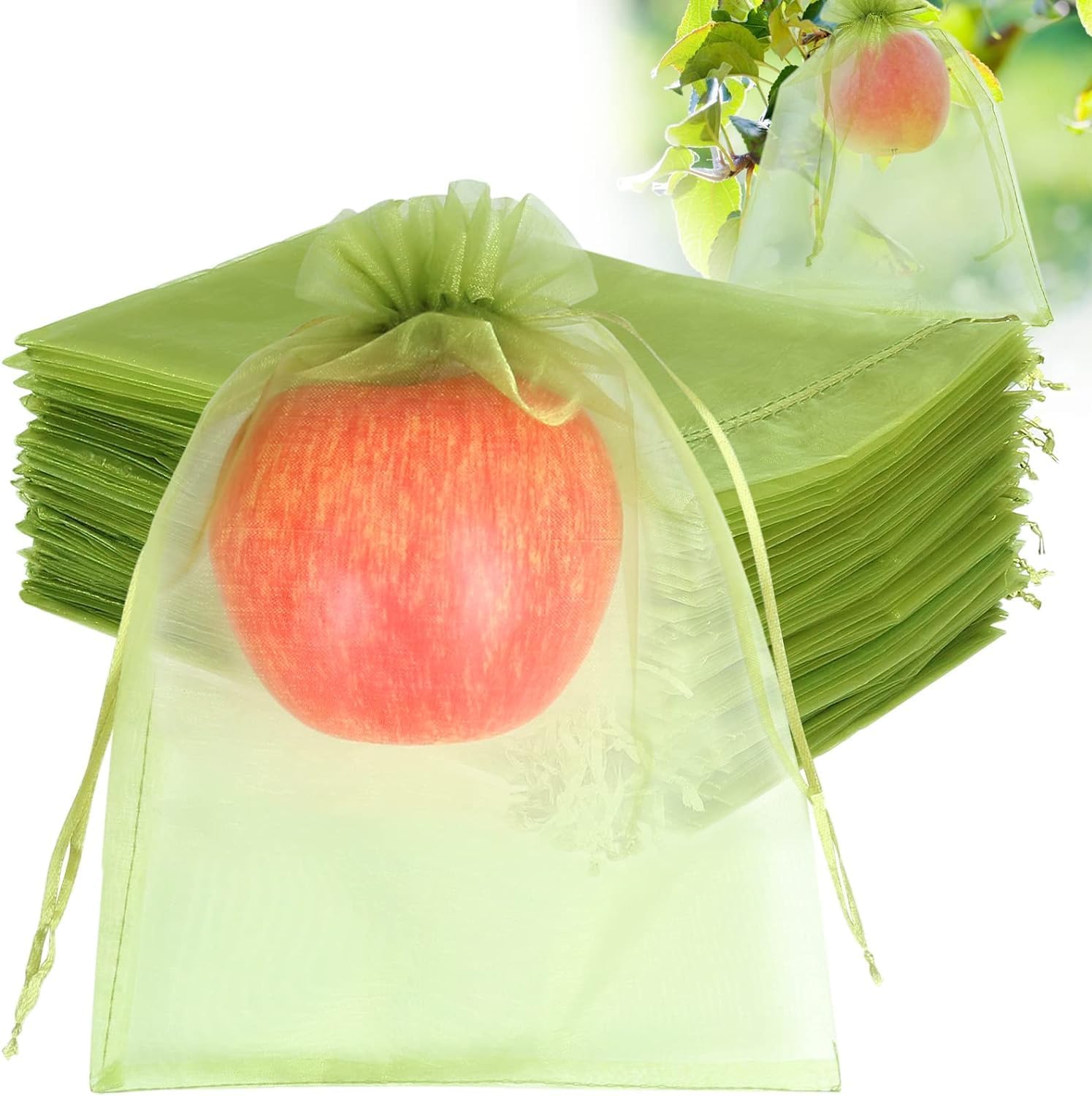 Amazon.com: Lpoip 50Pcs Fruit Protection Bags For Fruit Trees ...