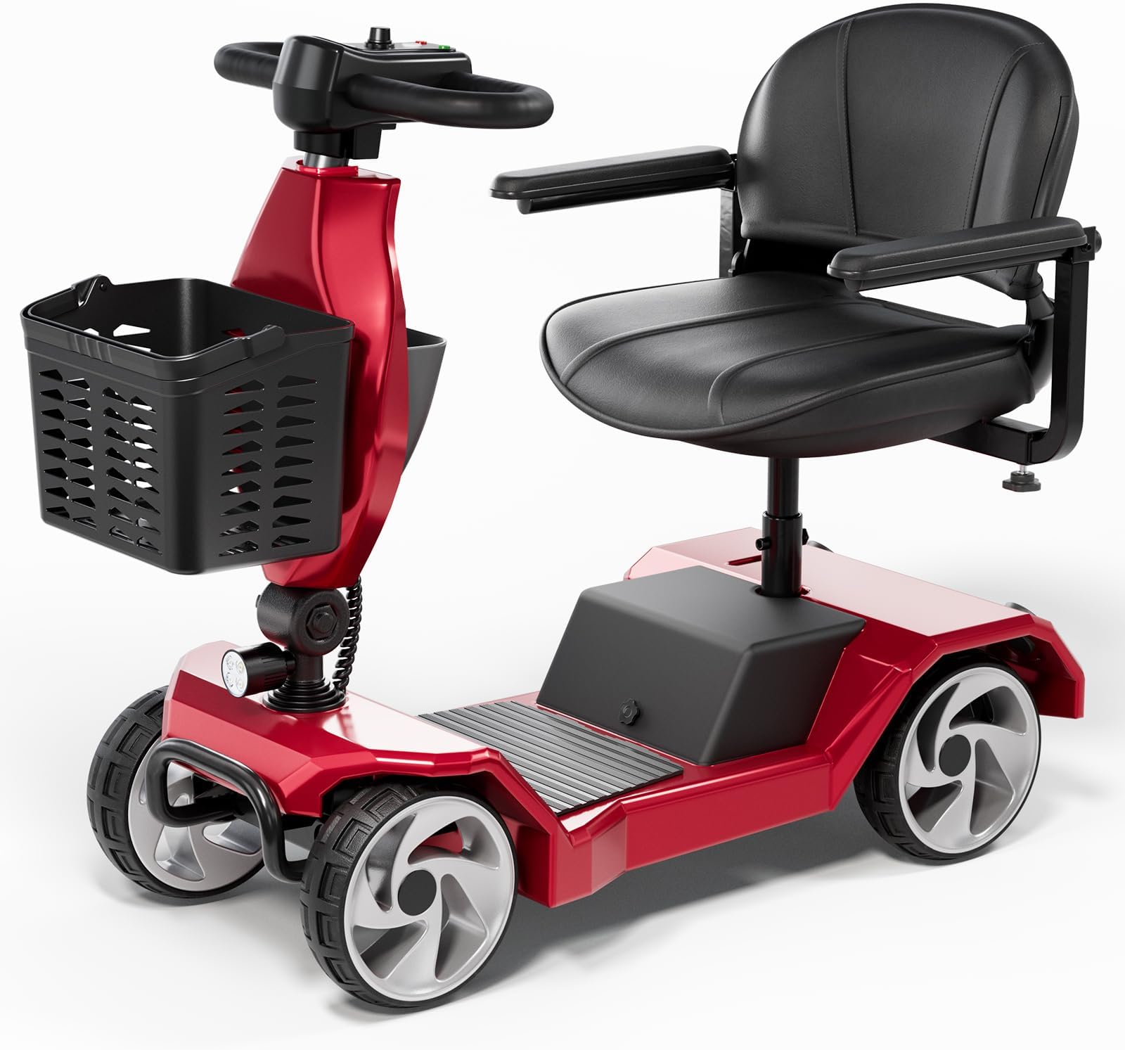 Amazon.com: Serianie Foldable Mobility Scooters for Seniors, 4 Wheel ...