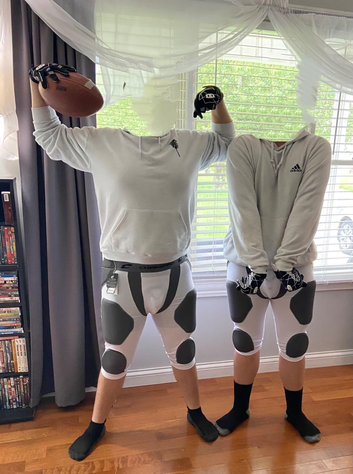 Amazon.com : CHAMPRO Man-Up 7-Pad Compression Football Girdle : Sports ...