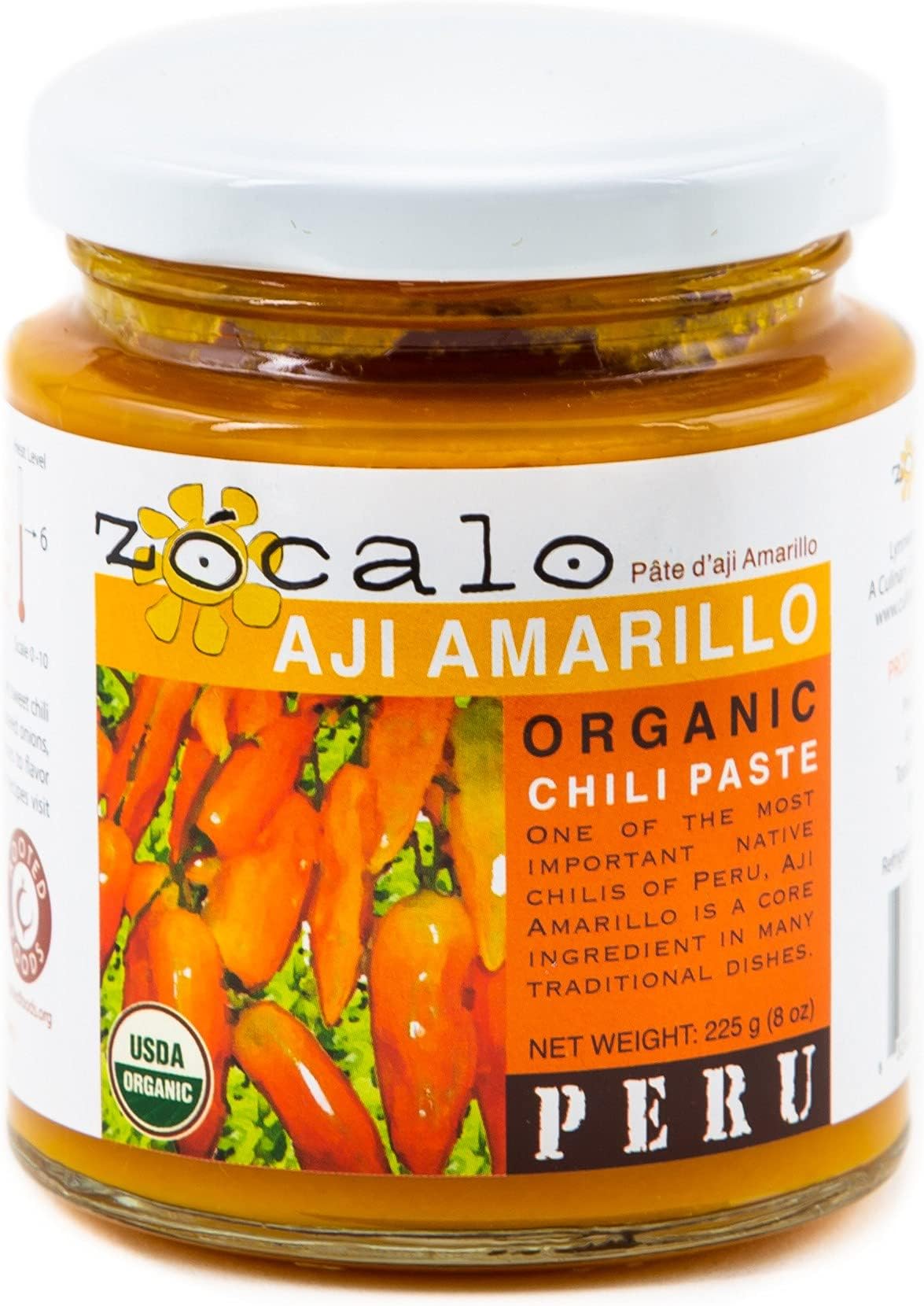 Amazon.com : Inca's Food Aji Amarillo - Yellow Hot Pepper Molido/paste ...