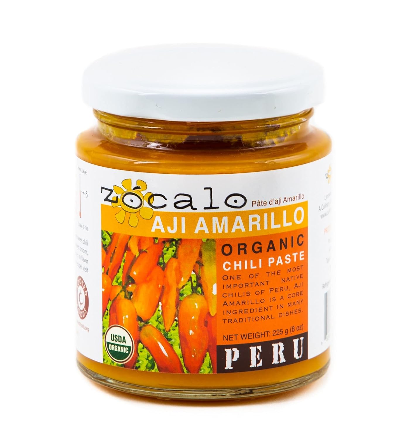 Amazon.com : Zocalo Organic Aji Amarillo Chili Paste | 8 oz ...