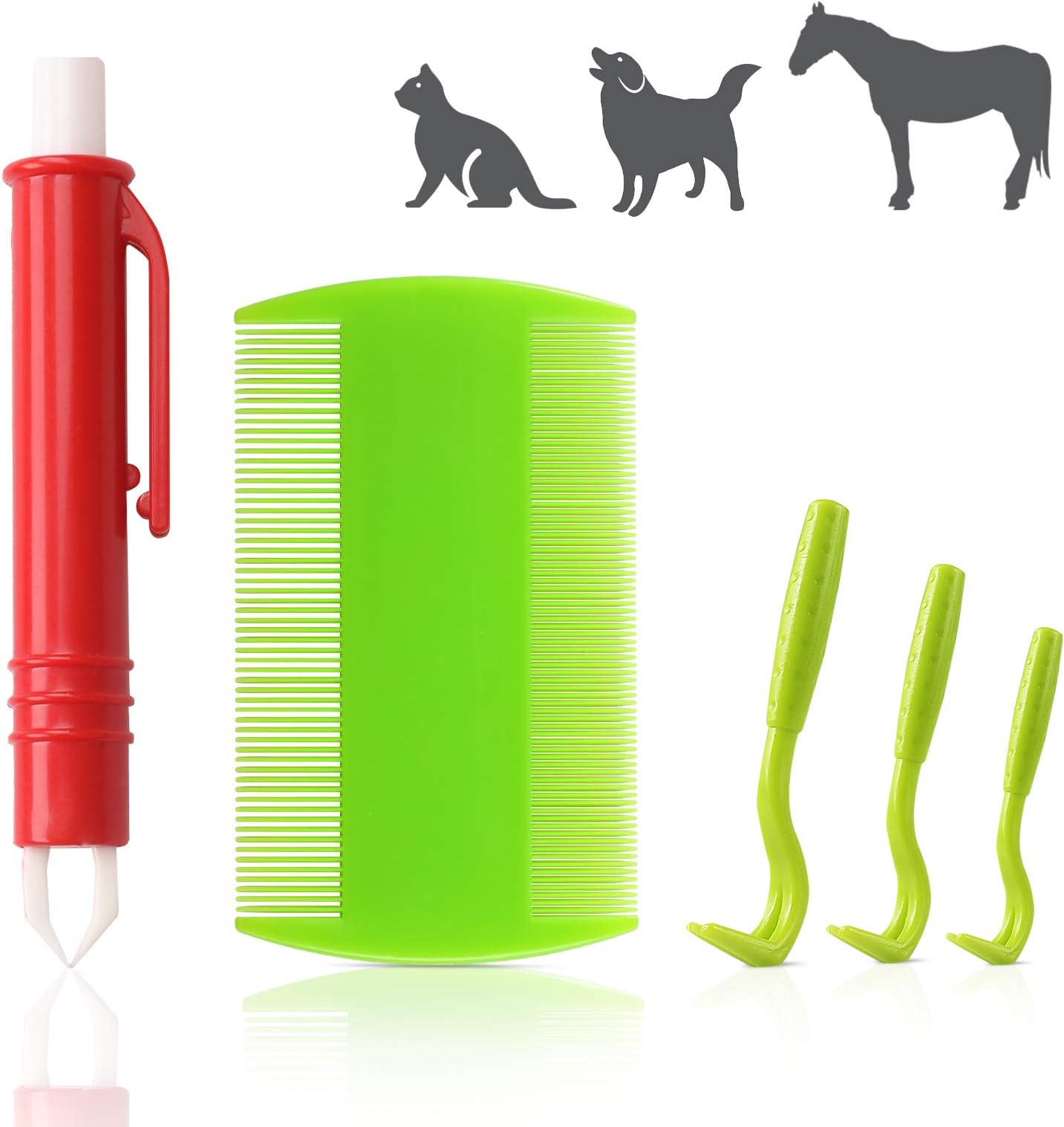 TickCheck Tick Remover Tools and Tick Identification Card for Humans ...