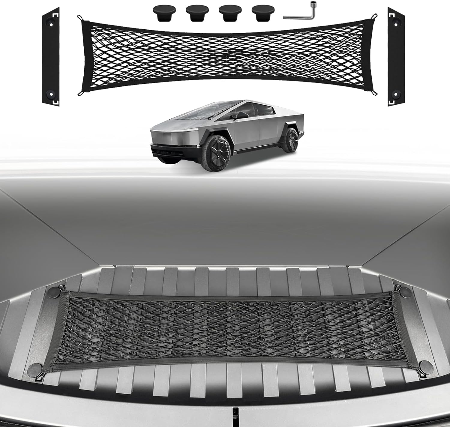 Amazon.com: BestEvMod Cargo Mesh Net for Pickup Truck Bed Compatible ...