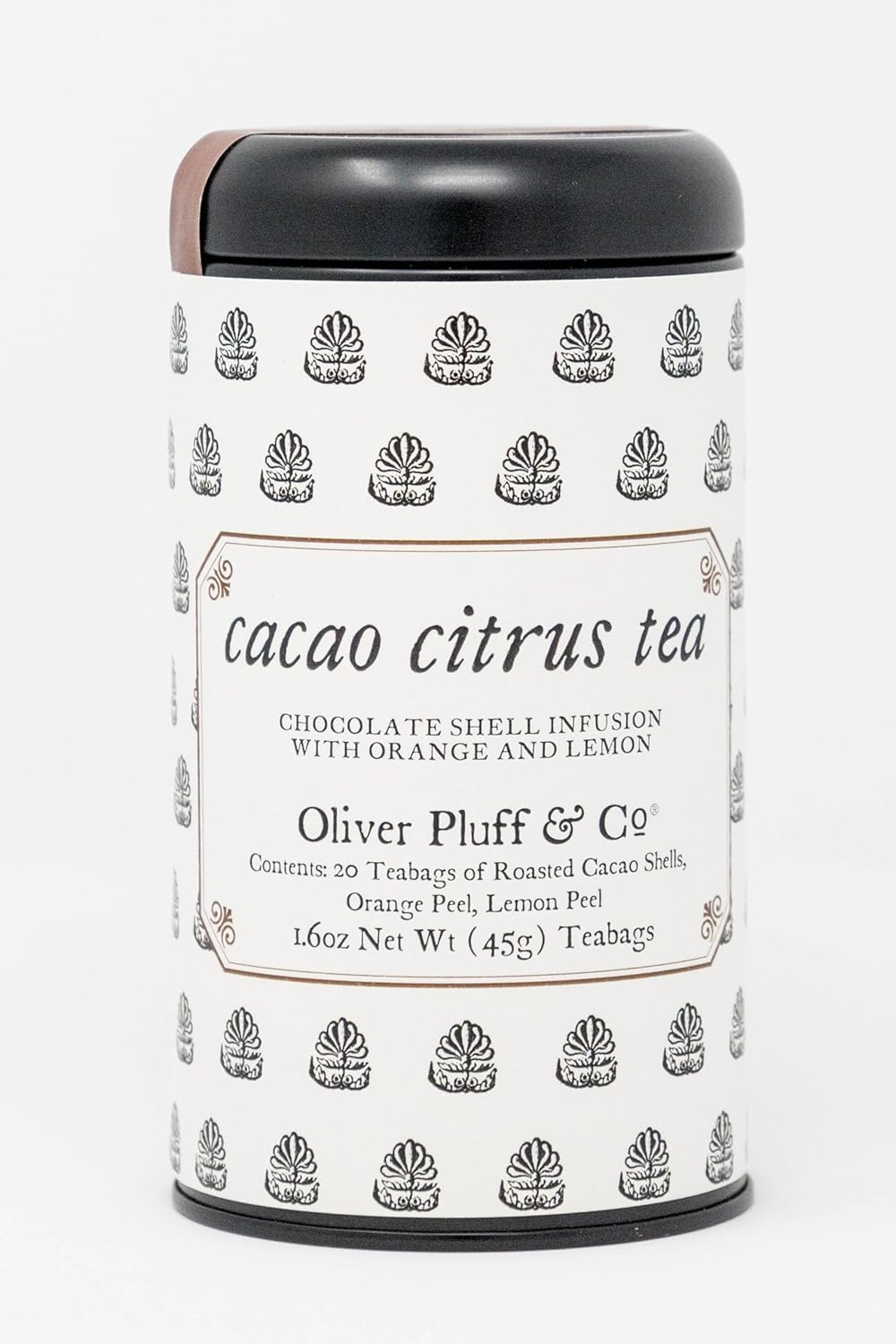 Amazon.com: Oliver Pluff & Co. Cacao Citrus Tea | Chocolate Infusion ...