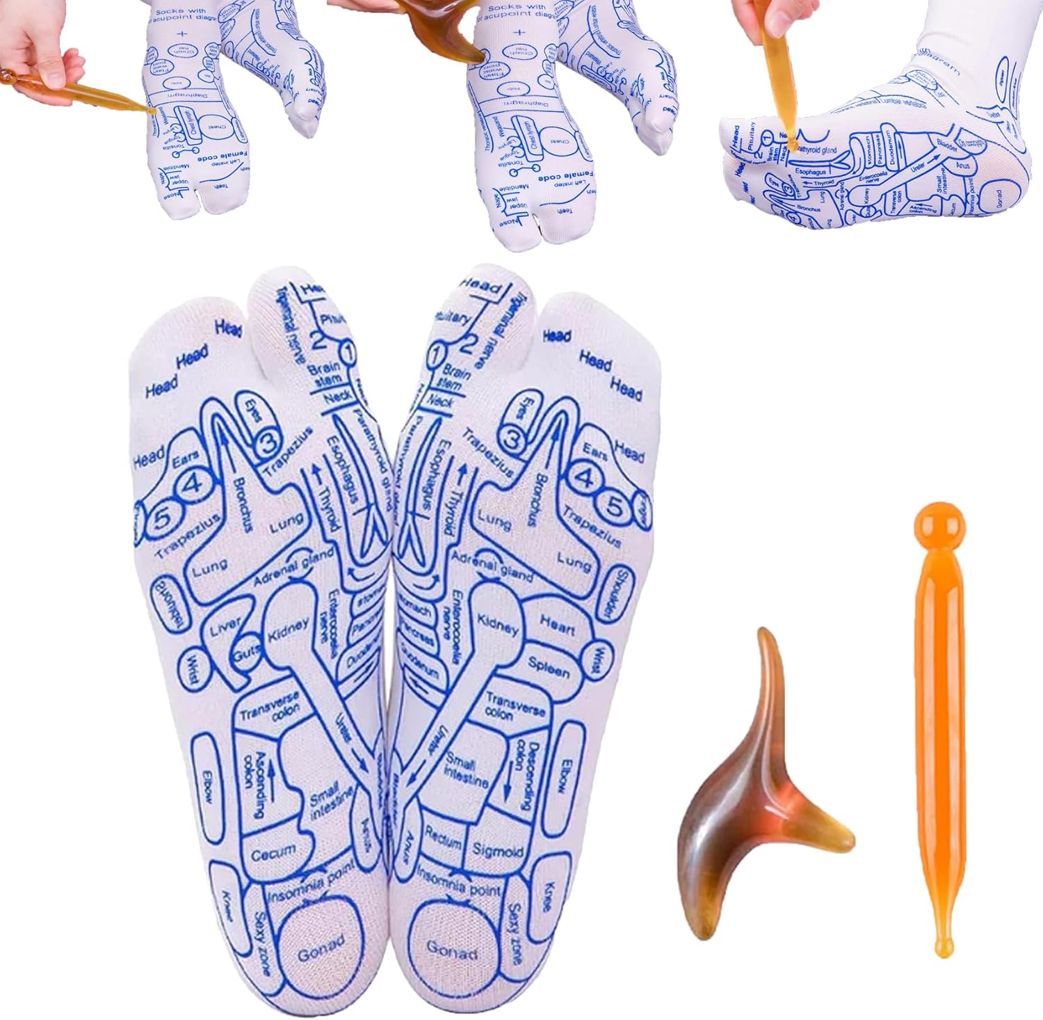 Amazon.com: Pofeiya Zen Reflex Socks - 2024 Best Zen Socks Z100 ...