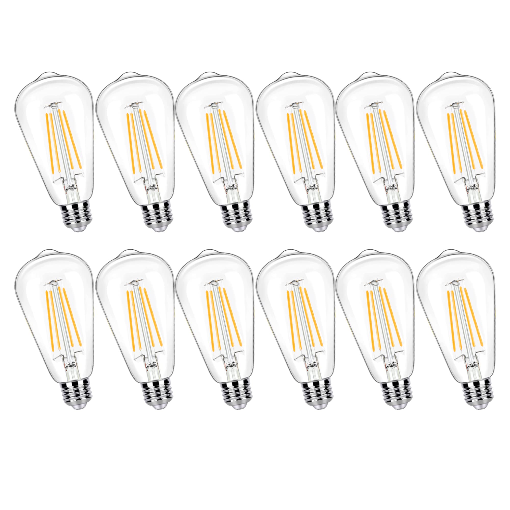 winsaLED Light Bulbs 100 watt, 12 Pack LED Bulbs 100w Equivalent, 9W ...