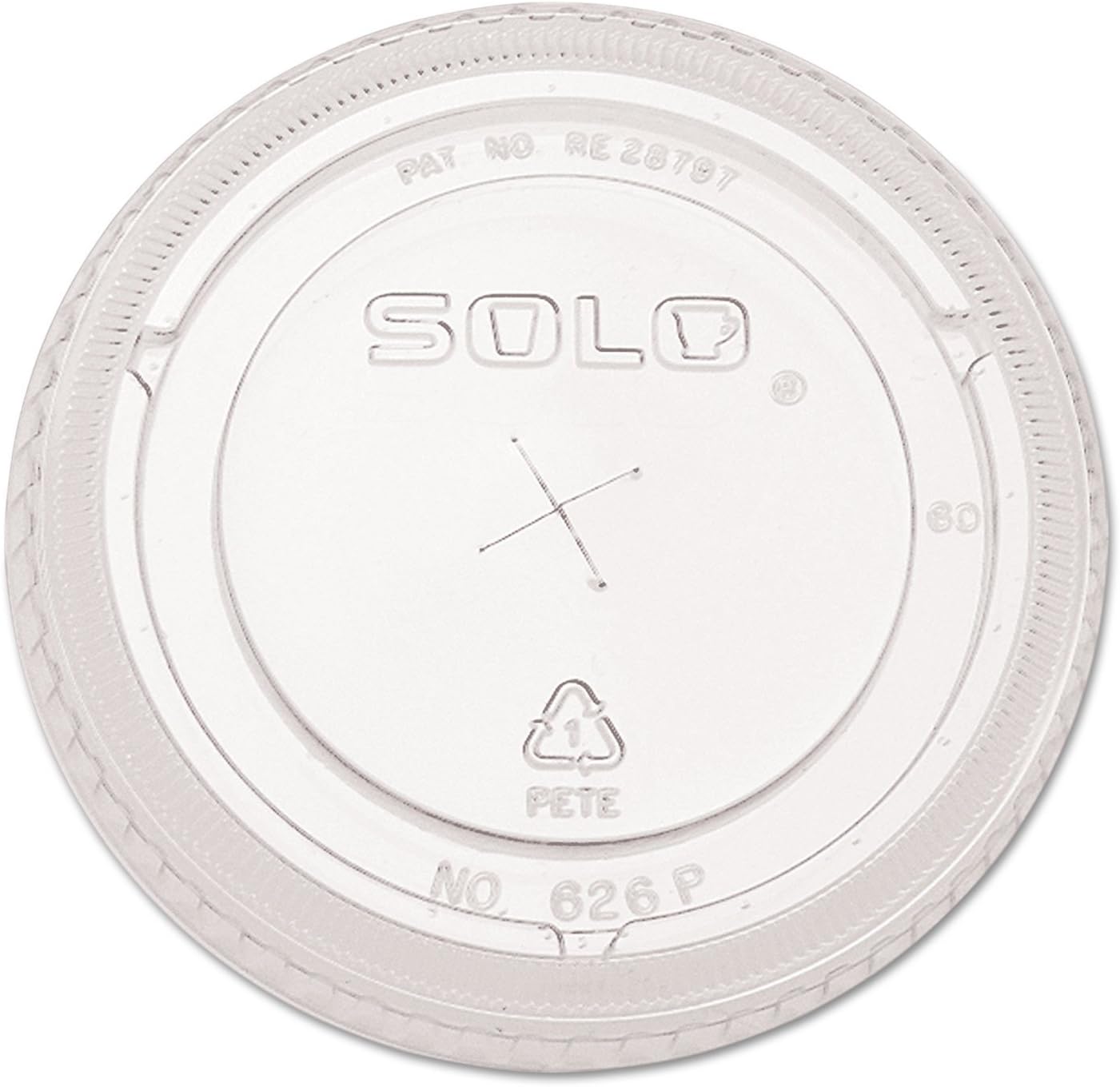 Amazon.com: Straw-Slot Cold Cup Lids, Clear, 100/PK : Industrial ...
