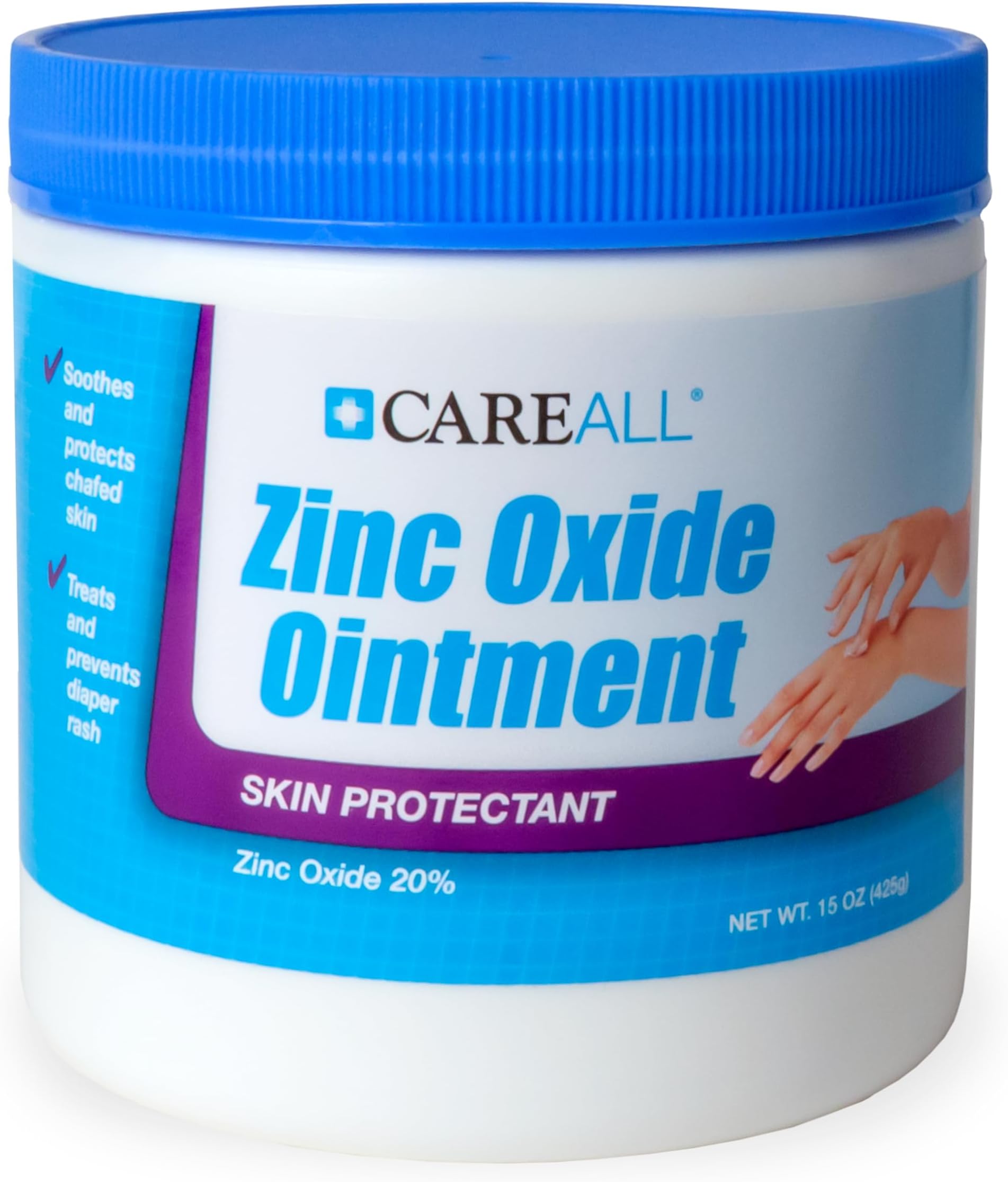 Amazon.com: Medline Remedy Essentials Zinc Oxide Skin Protectant Paste ...
