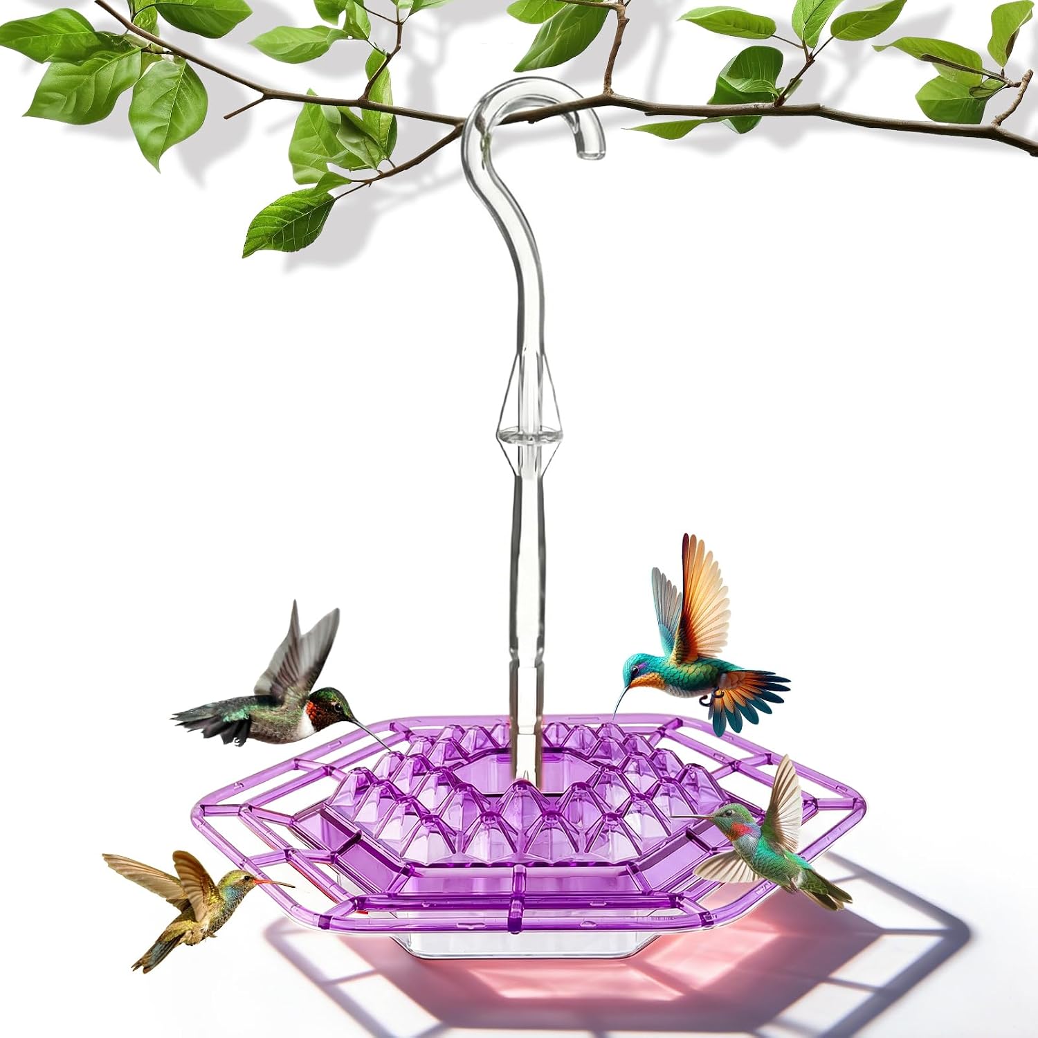 Amazon.com : Hummingbird Feeder for Outdoors Hanging,16 OZ Humming ...