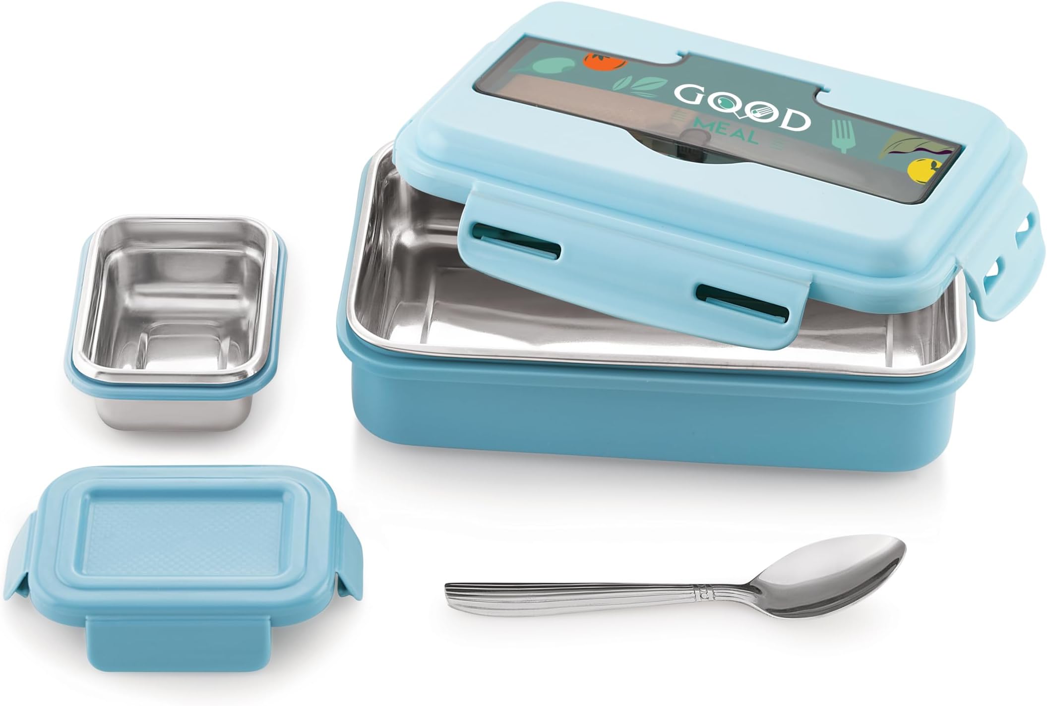 Buy JAYPEE Steel Tek Jr. Insulated Toy Story Lunch Box, Blue, 400 ml ...