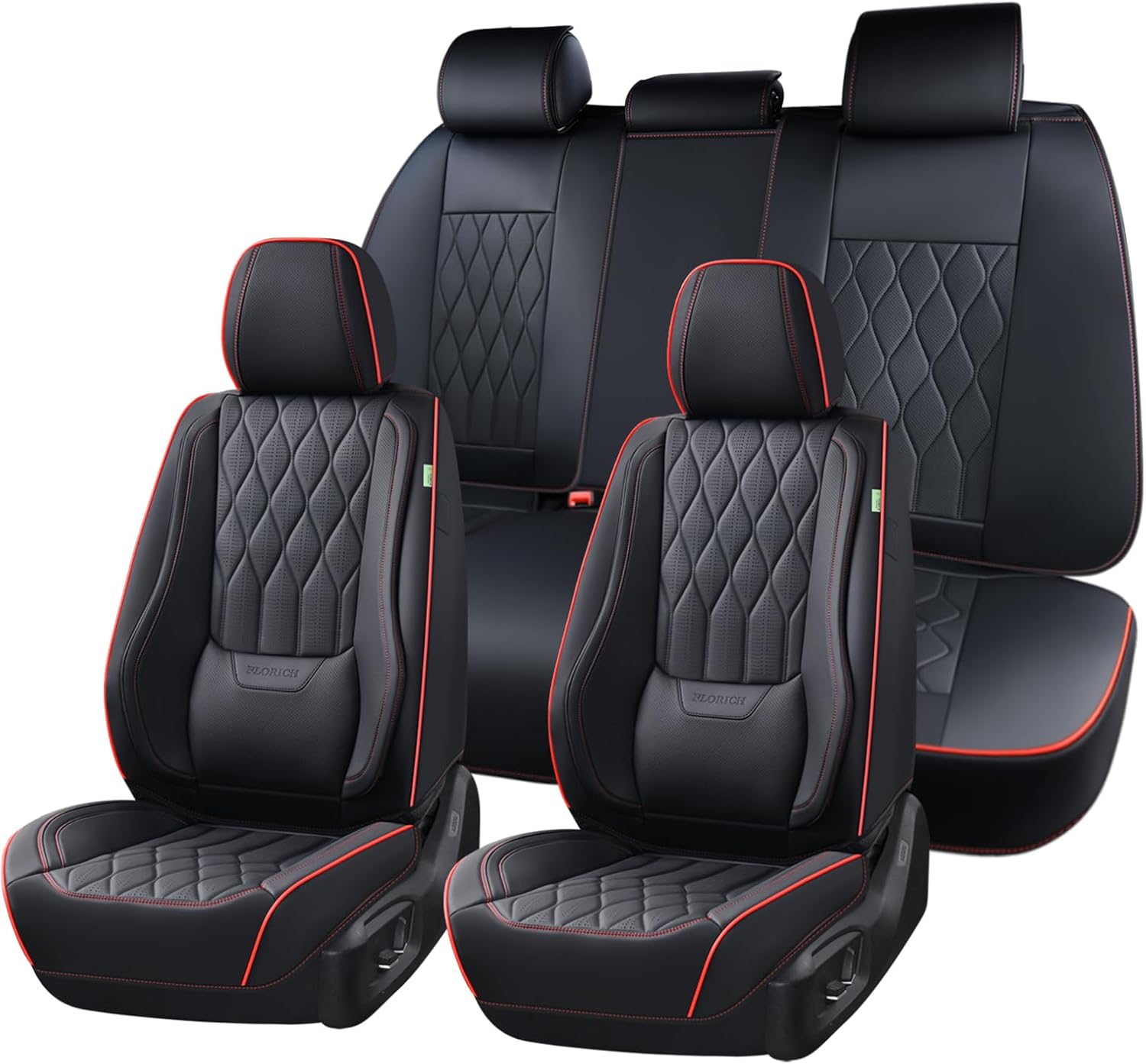 Amazon.com: FLORICH Seat Covers Car Seat Covers Full Set Leather Seat ...