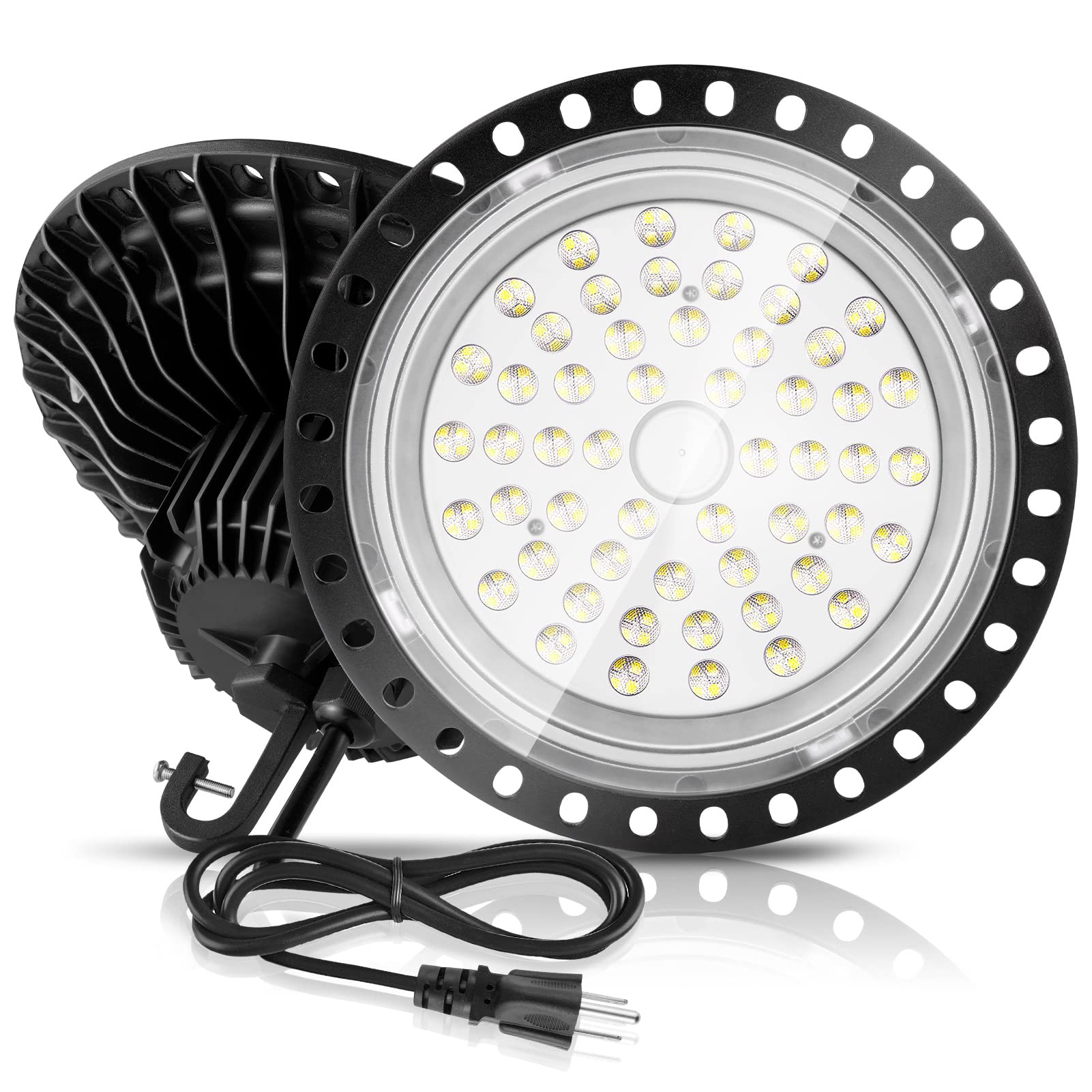 UFO LED High Bay Light, 200W Commercial Bay Lighting 20000LM UFO High ...
