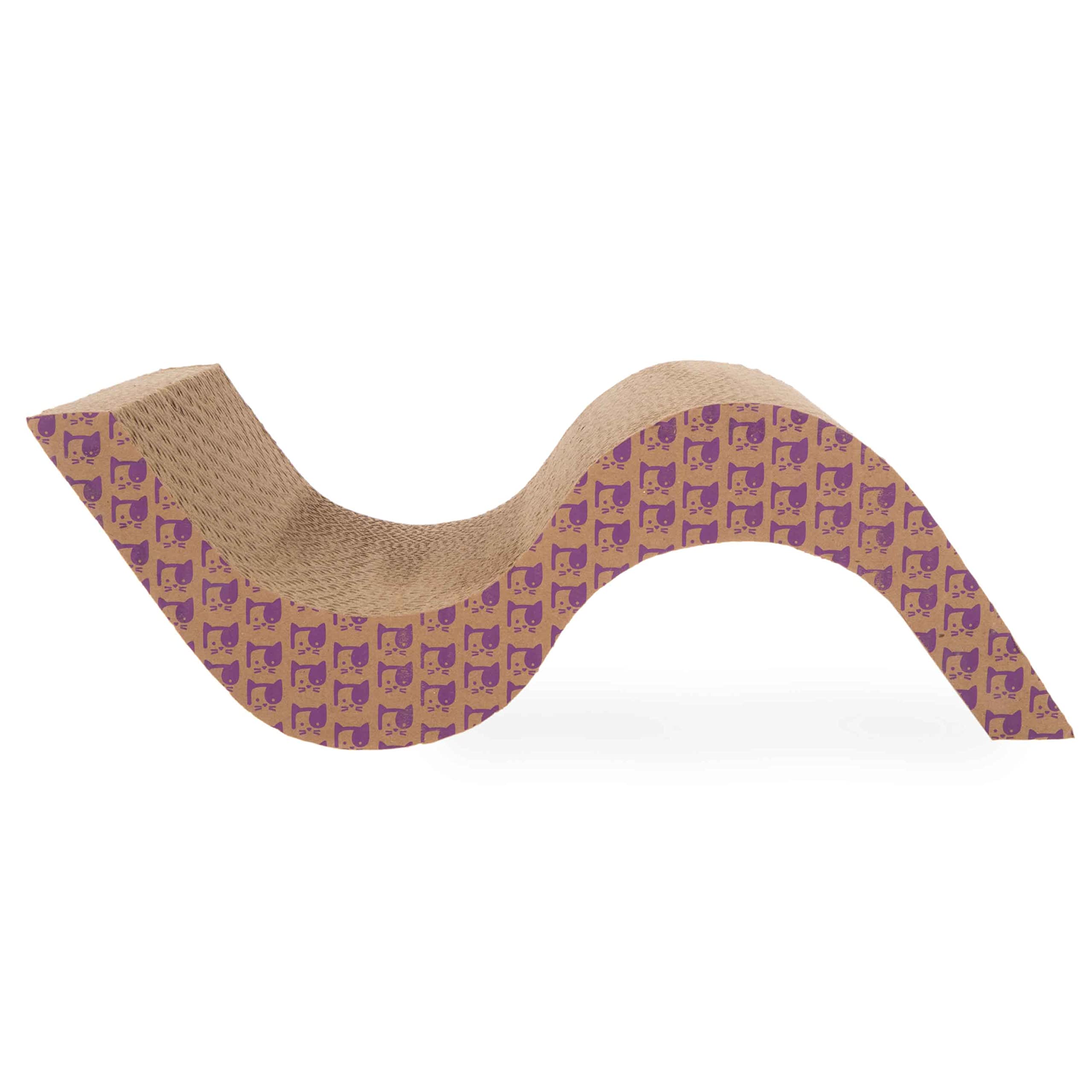 SmartyKat Super Scratcher+ Scroll Corrugated Cat Scratcher, Catnip ...