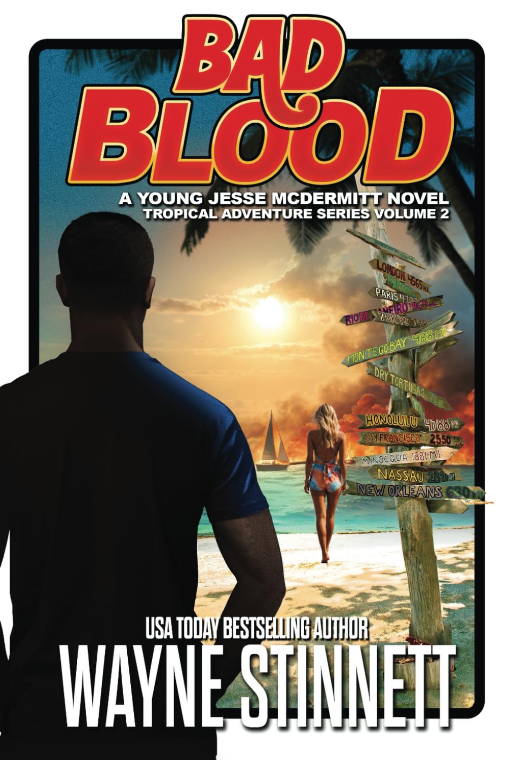 Amazon.com: Bad Blood: A Jesse McDermitt Novel (Tropical Adventure ...