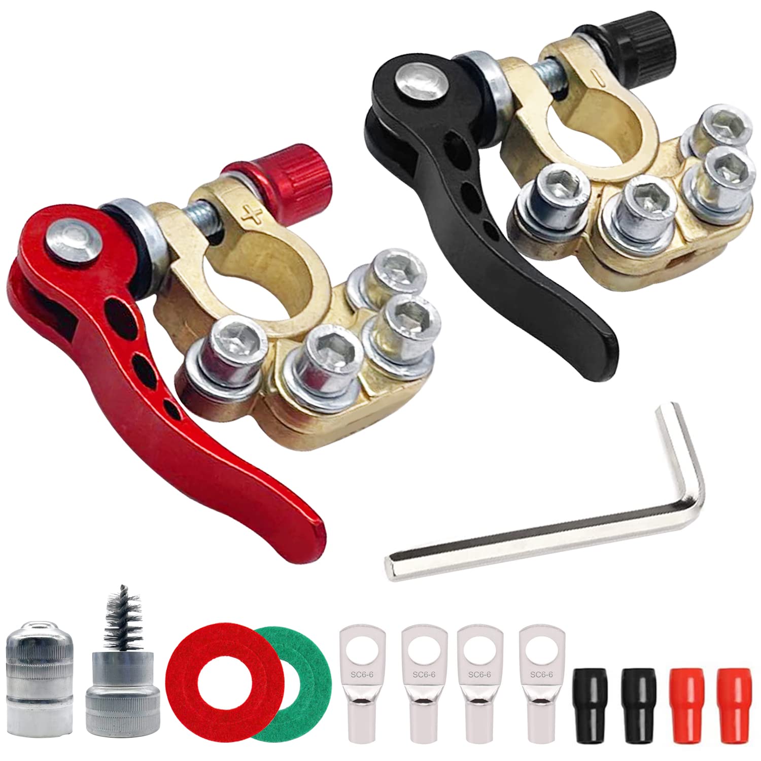 Connector Harbor Freight Aazon.co: Car Battery Terinal Connectors, 2Pcs ...