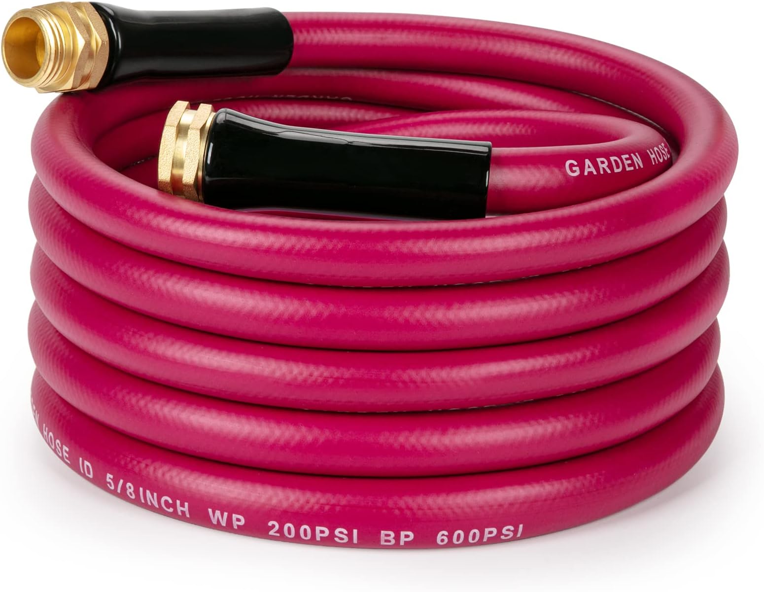 Amazon.com: Garden Hose 25 ft x 5/8", Heavy Duty Water Hose 25ft with ...