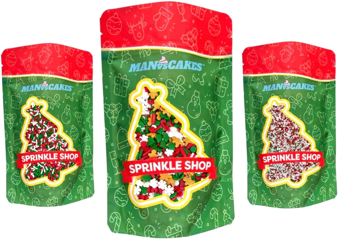 Amazon.com: Wilton Holiday Sprinkles, 4 Count : Grocery & Gourmet Food