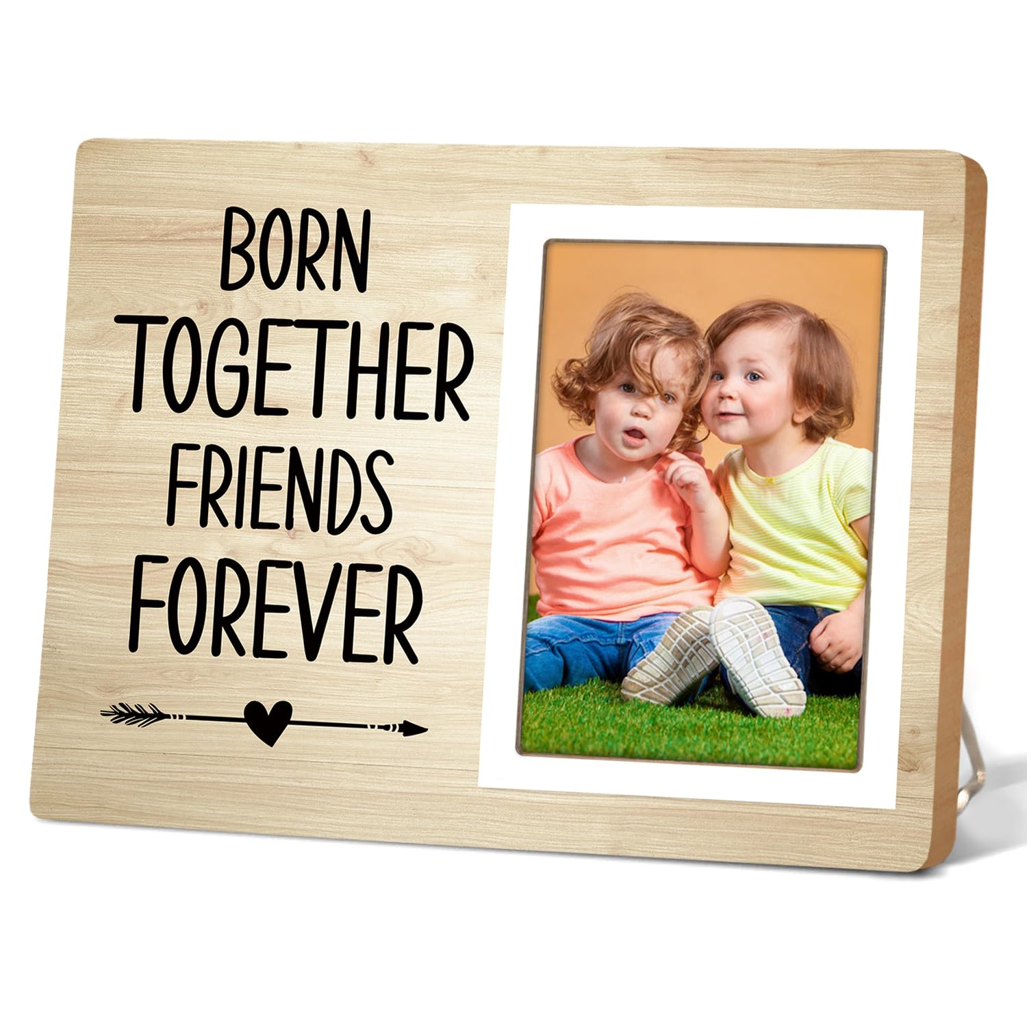 Amazon.com - Itsoly Twin Baby Picture Frame, Gift for Dad Mom Of Twins ...