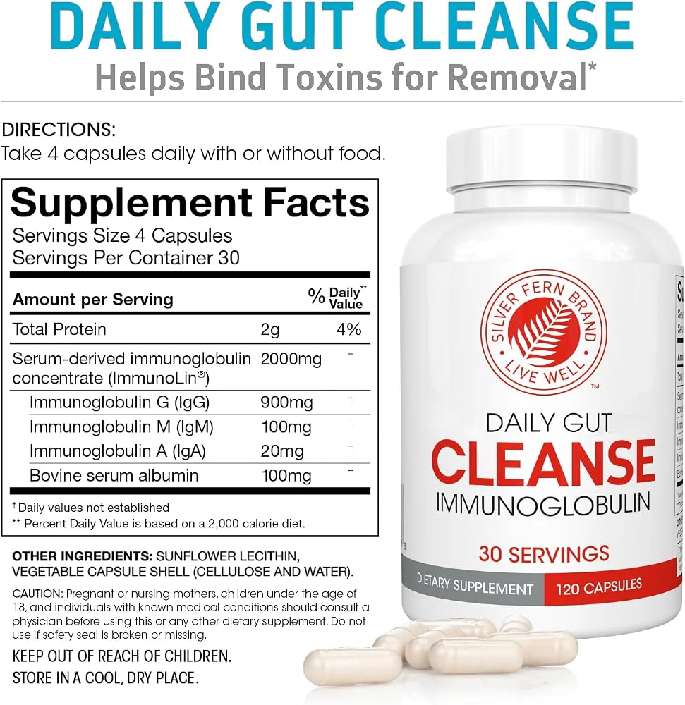 Silver Fern Gut Rehab Kit - 30 Day Supply - Cleanse Nepal | Ubuy
