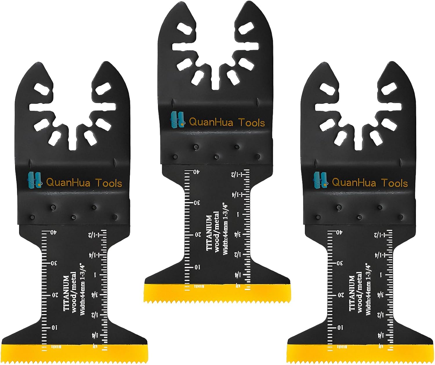 SULIVES Titanium Oscillating Multi Tool Blades Extra-Long Reach 3 Pack ...