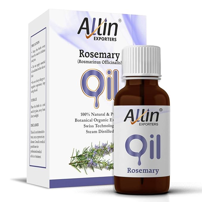 Allin Exporters Rosemary Essential Oil Natural Pure Therapeutic Grade ...