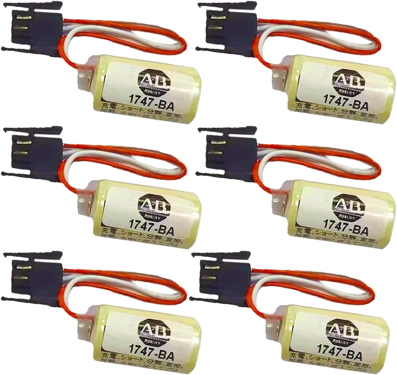 Amazon.com: DZYZWSGFCLJX [6 Pack] 3V 1000mAh 1747-BA Allen Bradley ...