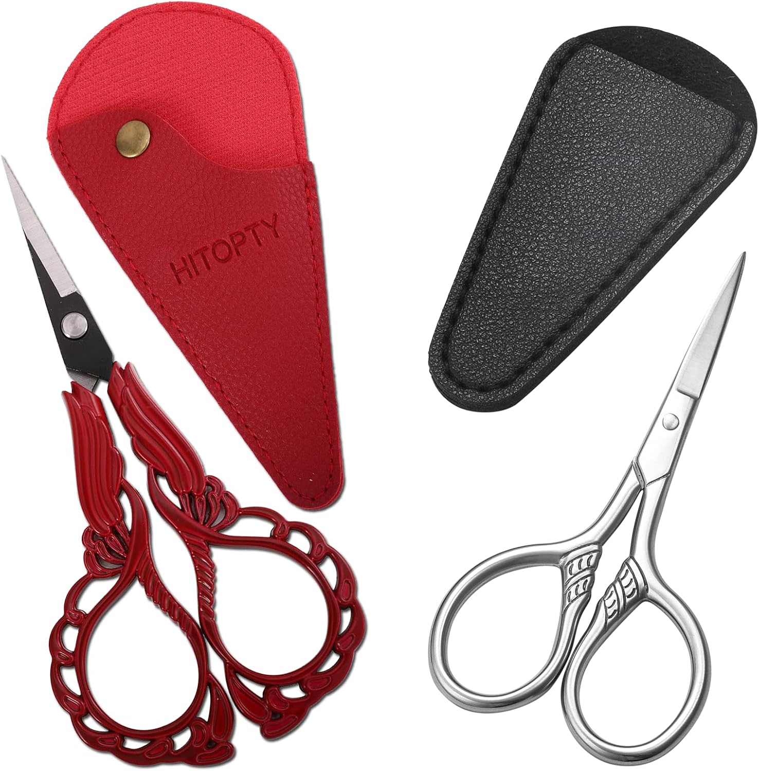 Amazon.com: HITOPTY Small Travel Scissors with Cover for Beauty ...