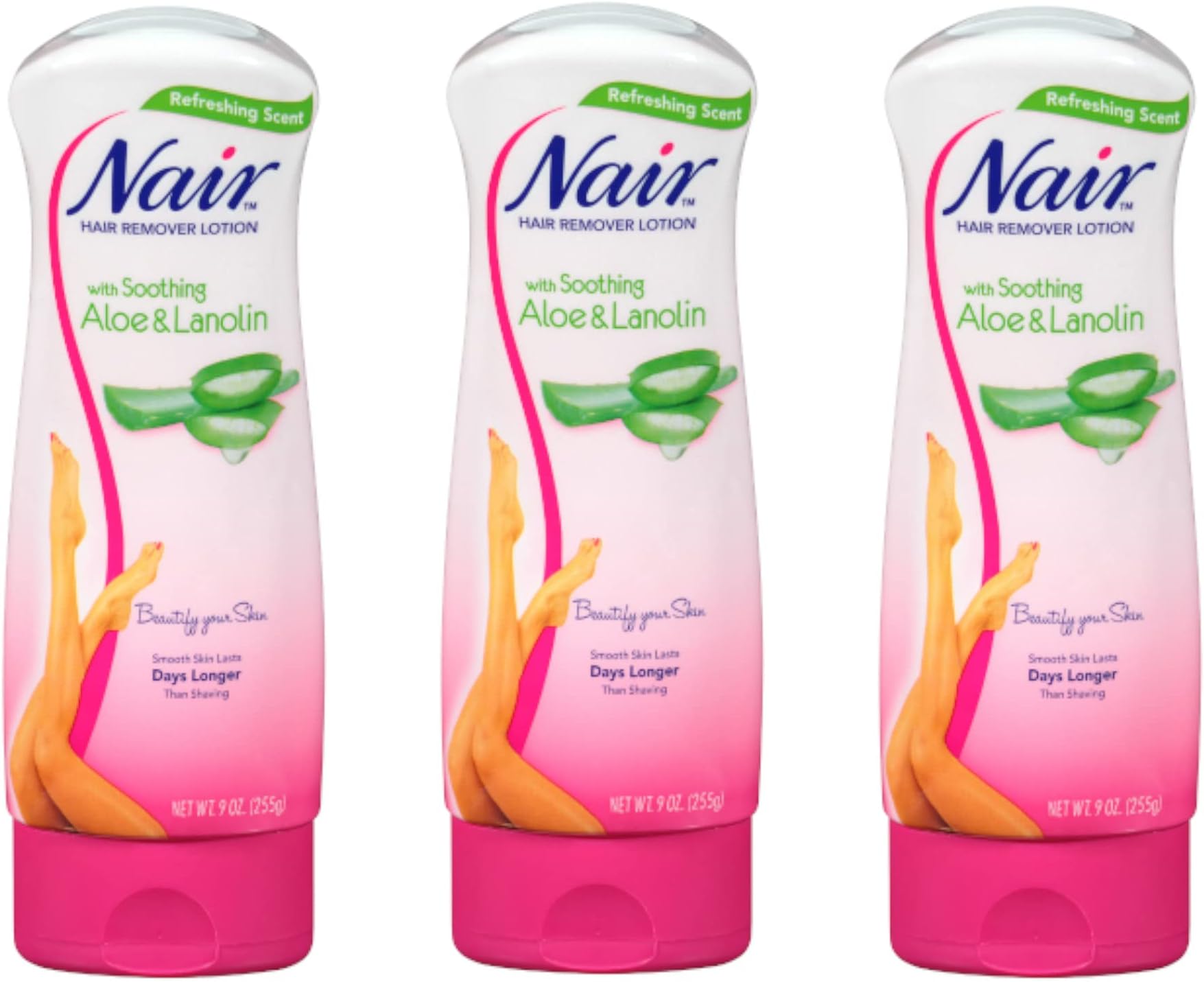 Amazon.com : Nair Hair Remover Glides Away Nourish With Argan Oil 3.3 ...