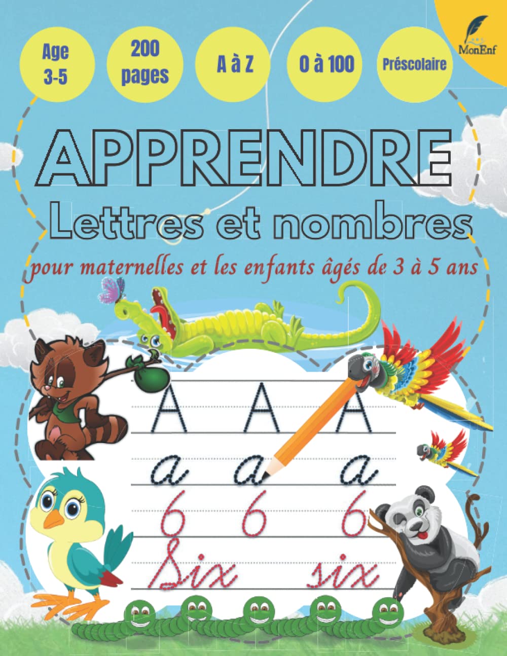 Apprendre A Ecrire Les Lettres Et Les Nombres En Cursive | Desertcart ...