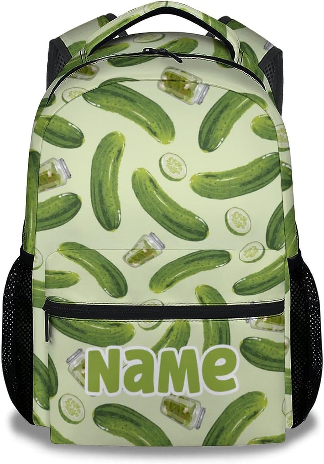 Amazon.com | PoshWrap Personalized Pickle School Backpack for Boys ...