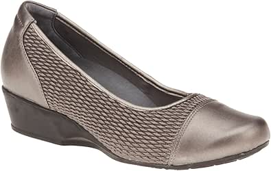 Amazon.com | FootSmart Stretchables Kimberly Wedge Pumps | Shoes