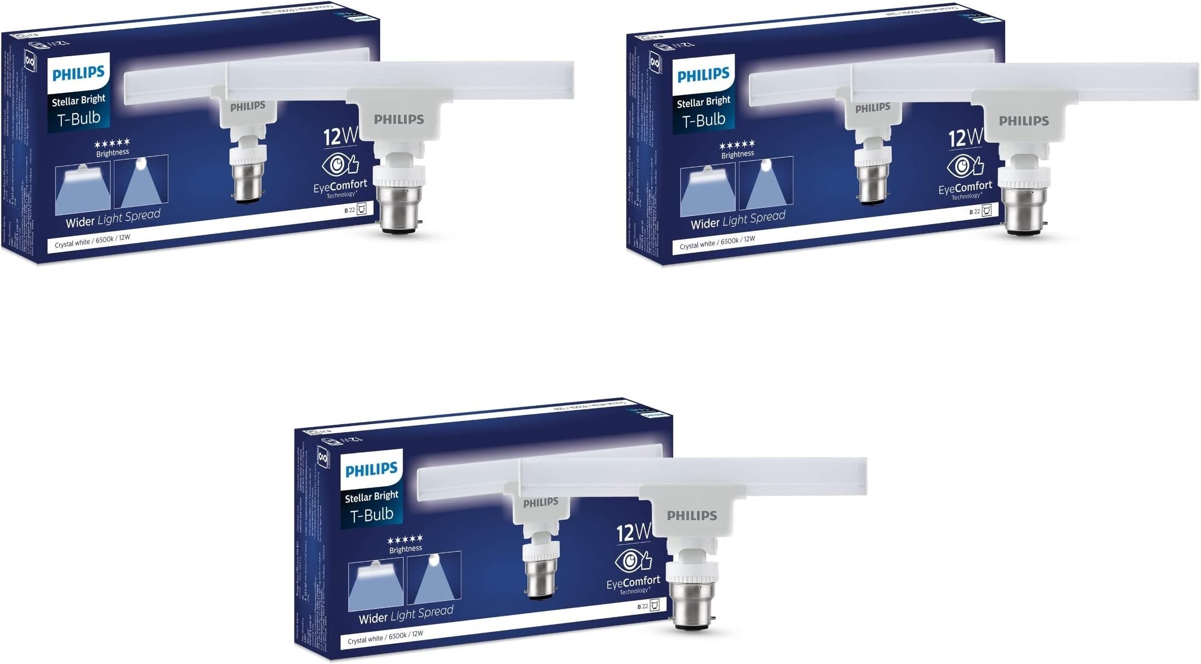 Buy PHILIPS Stellar Bright 23W B22 LED Bulb,2300lm,Cool Daylight,Pack ...