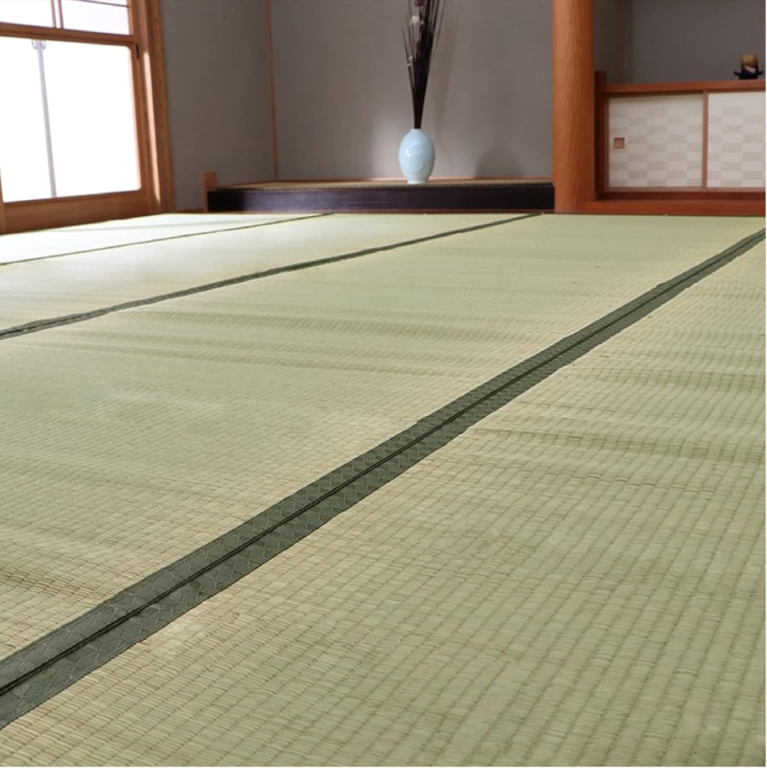 Amazon.com: IKEHIKO Tatami Mat, 100% Japanese Rush Grass, Area Rug ...
