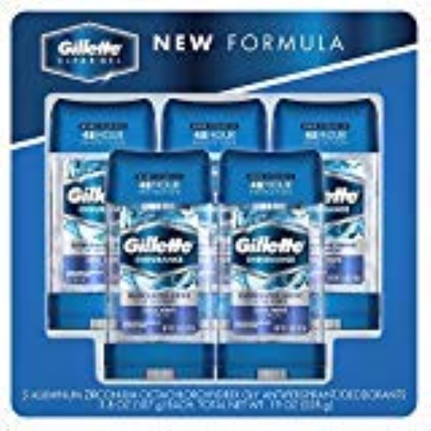 Amazon.com: Gillette Endurance Clear Gel Deodorant, Cool Wave (3.8 oz ...