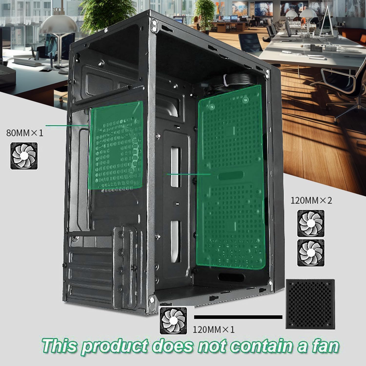 Micro ATX Case PC Case,Ventilated Airflow Design, Nepal | Ubuy