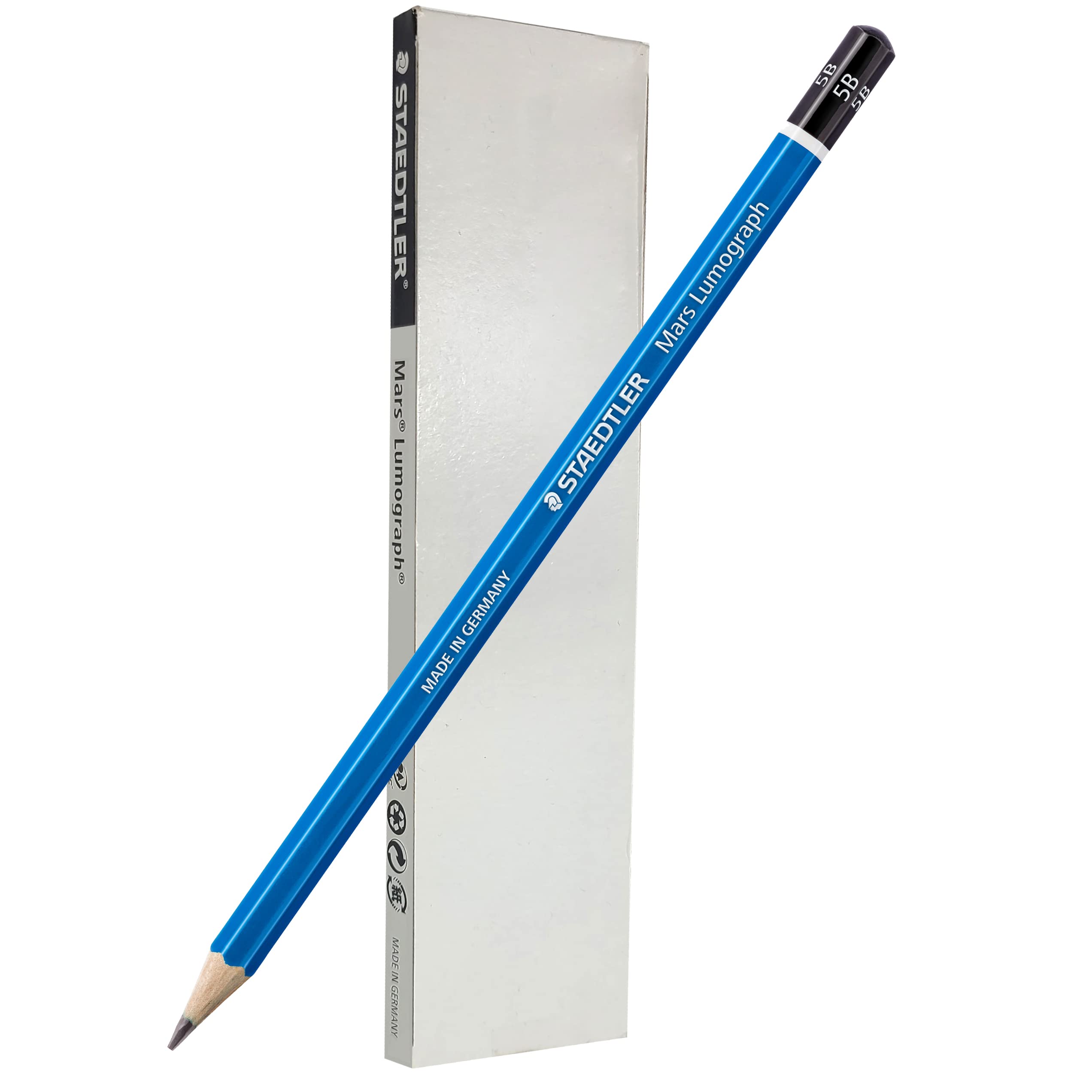Snapklik.com : STAEDTLER Mars Lumograph 5B Graphite Art Drawing Pencil