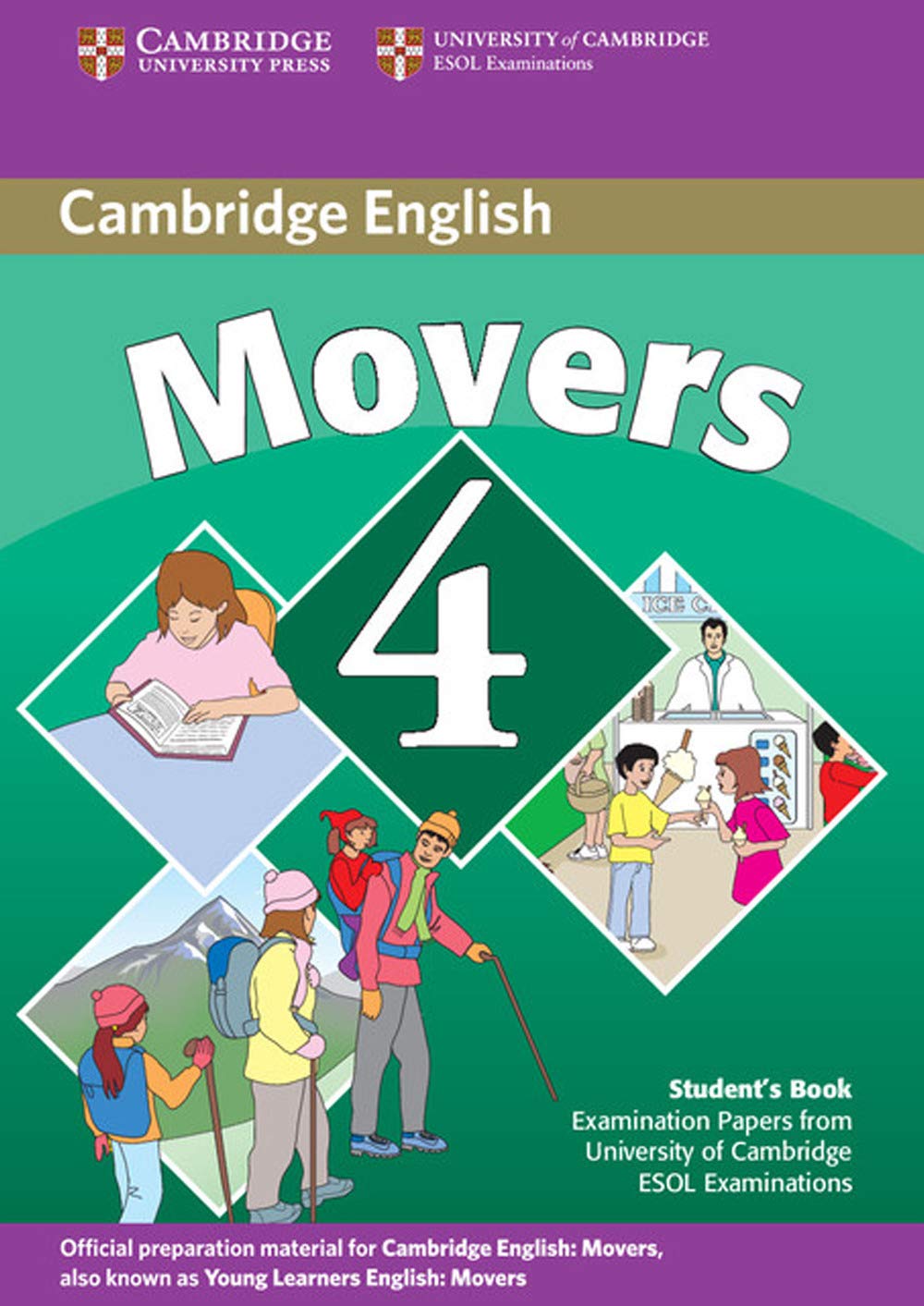 Amazon.com: Cambridge Young Learners English Tests Movers 4 Student's ...