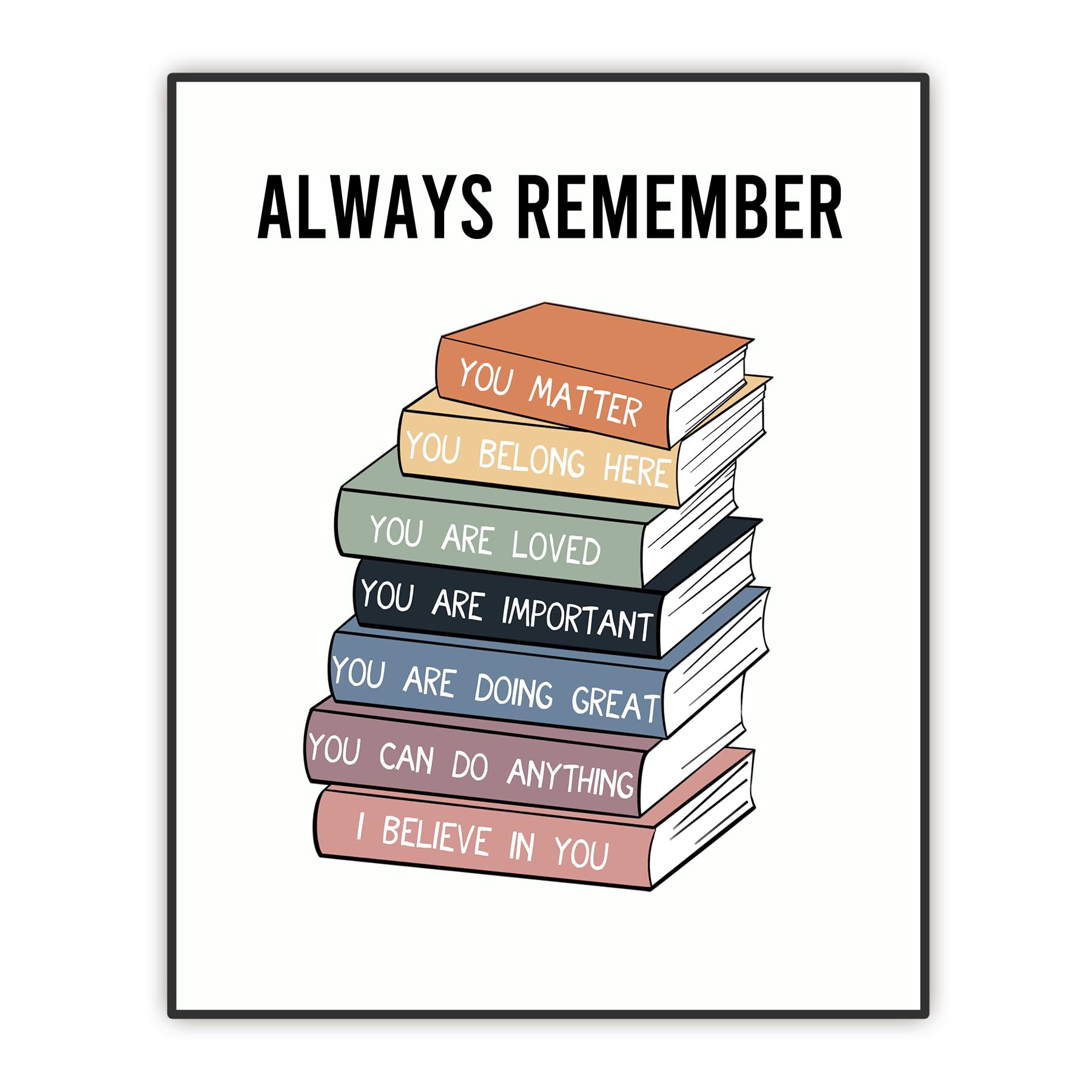 Snapklik.com : Always Remember You Matter, Positive Motivational Wall ...