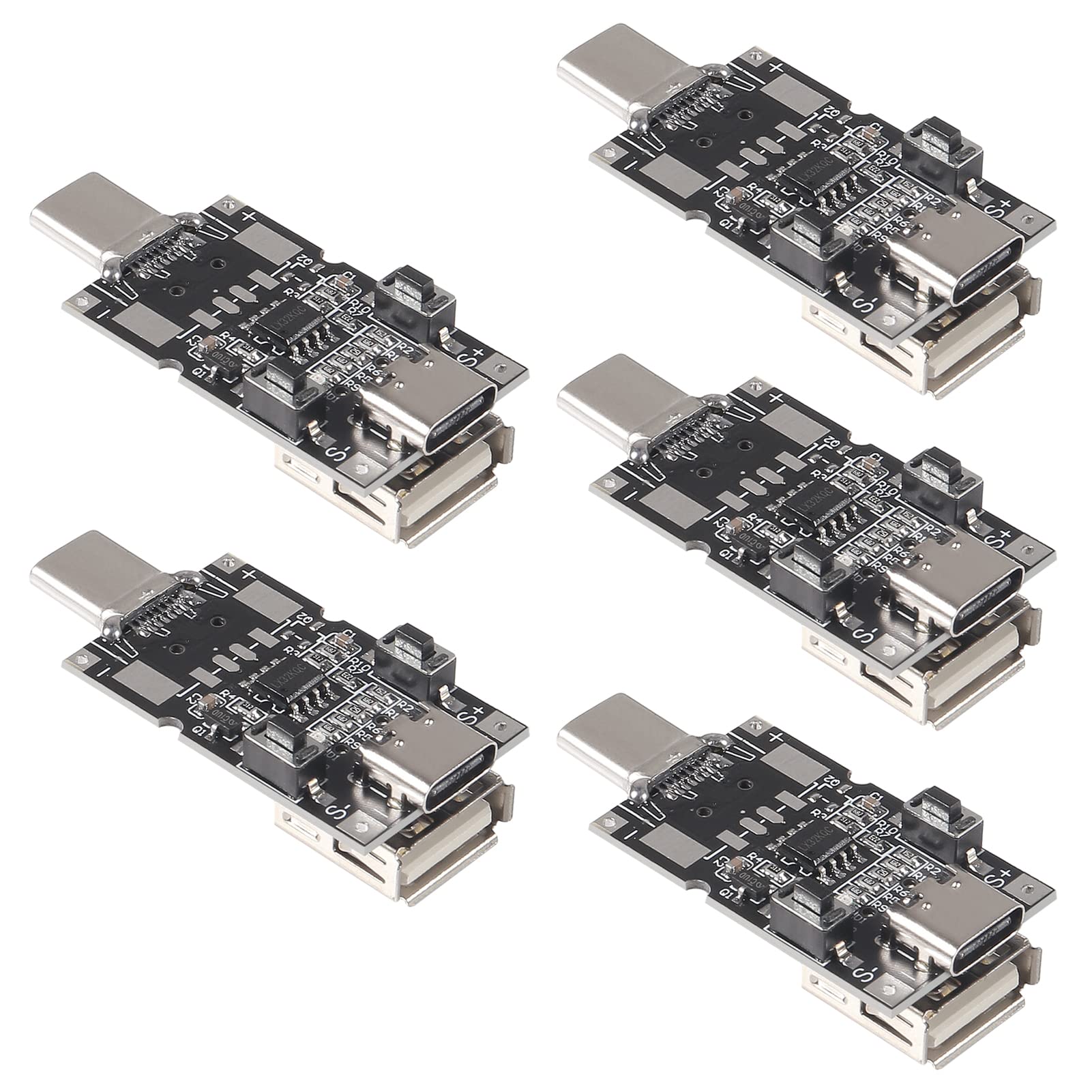 Amazon.com: 5Pcs 100W 5A USB Type-C Decoy Trigger Board 5V 9V 12V 15V ...