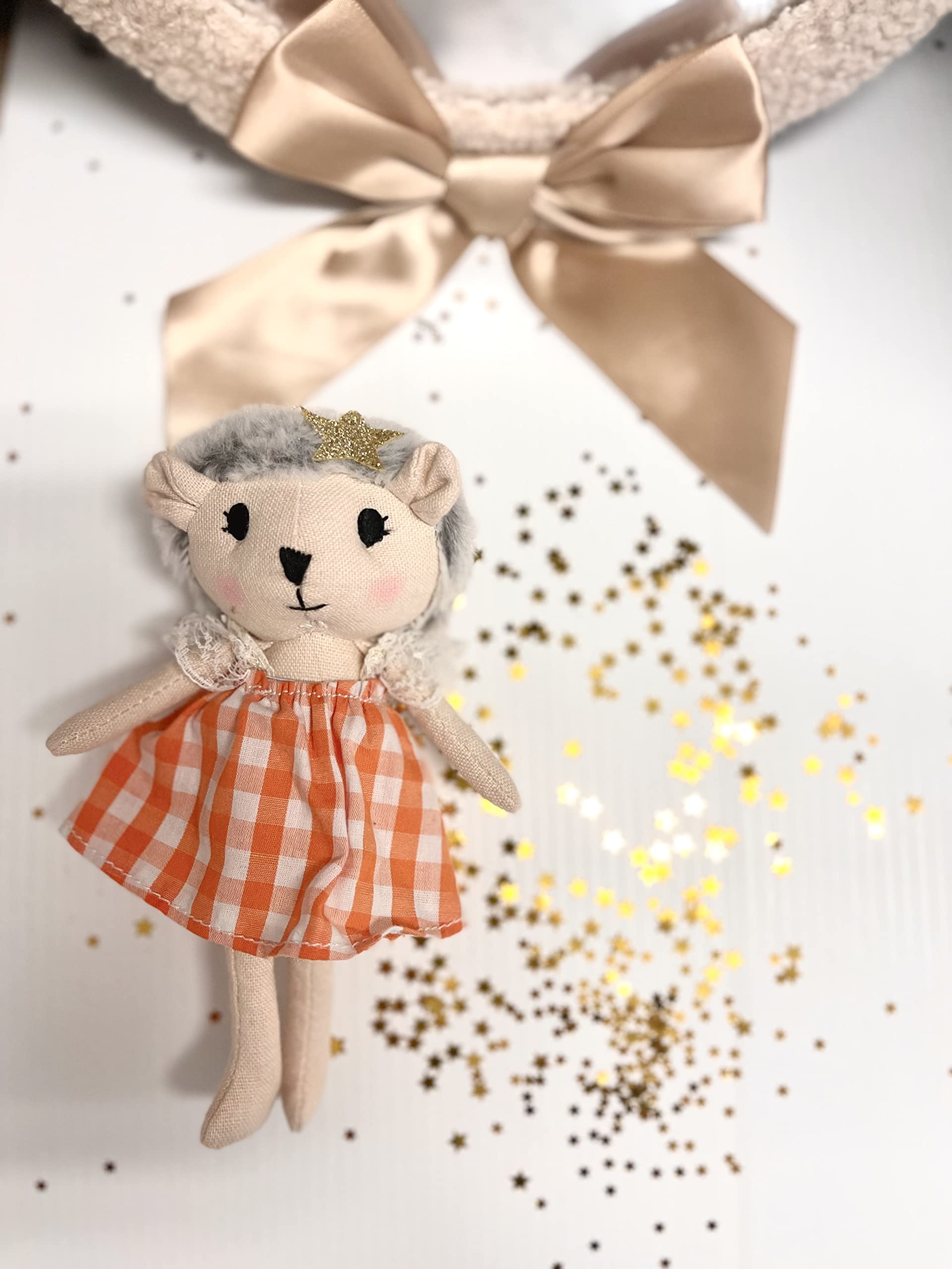 Snapklik.com : Tooth Fairy Mouse Stuffed AnimalLinen ToyCotton ...