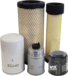 Amazon.com: CFKIT Maintenance Filter Kit Compatible with LS Tractor ...