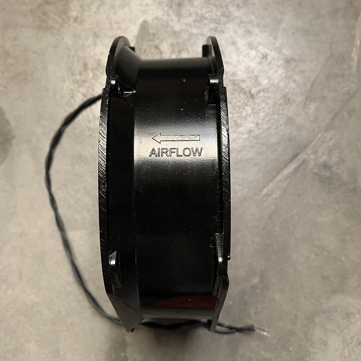 Rexnord 21725 A2 W - Exhaust Fan (6" x 6" Round, Black) : Amazon.in ...