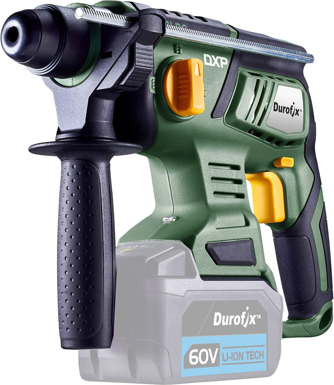 Durofix DXP series 60V Cordless SDS-Plus BRUSHLESS Rotary Hammer Drill ...