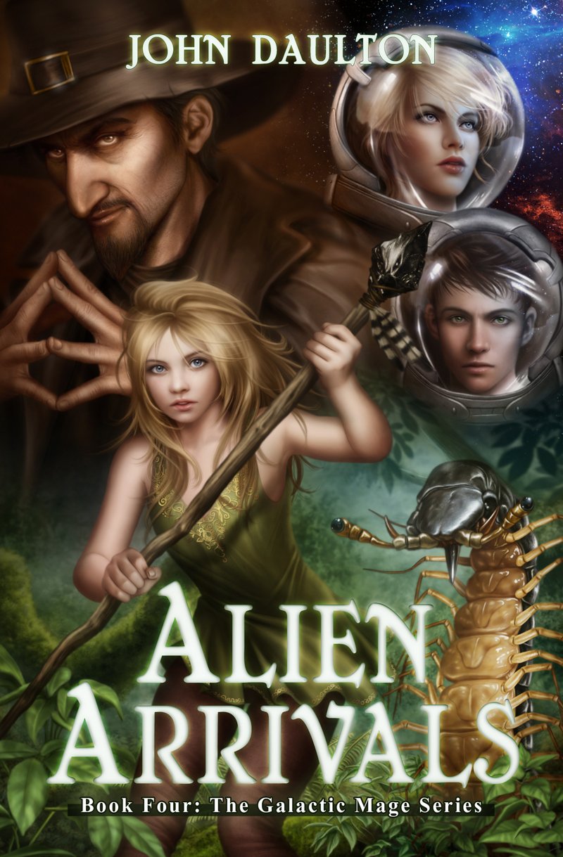 Amazon.com: Alien Arrivals (The Galactic Mage Series Book 4) eBook ...