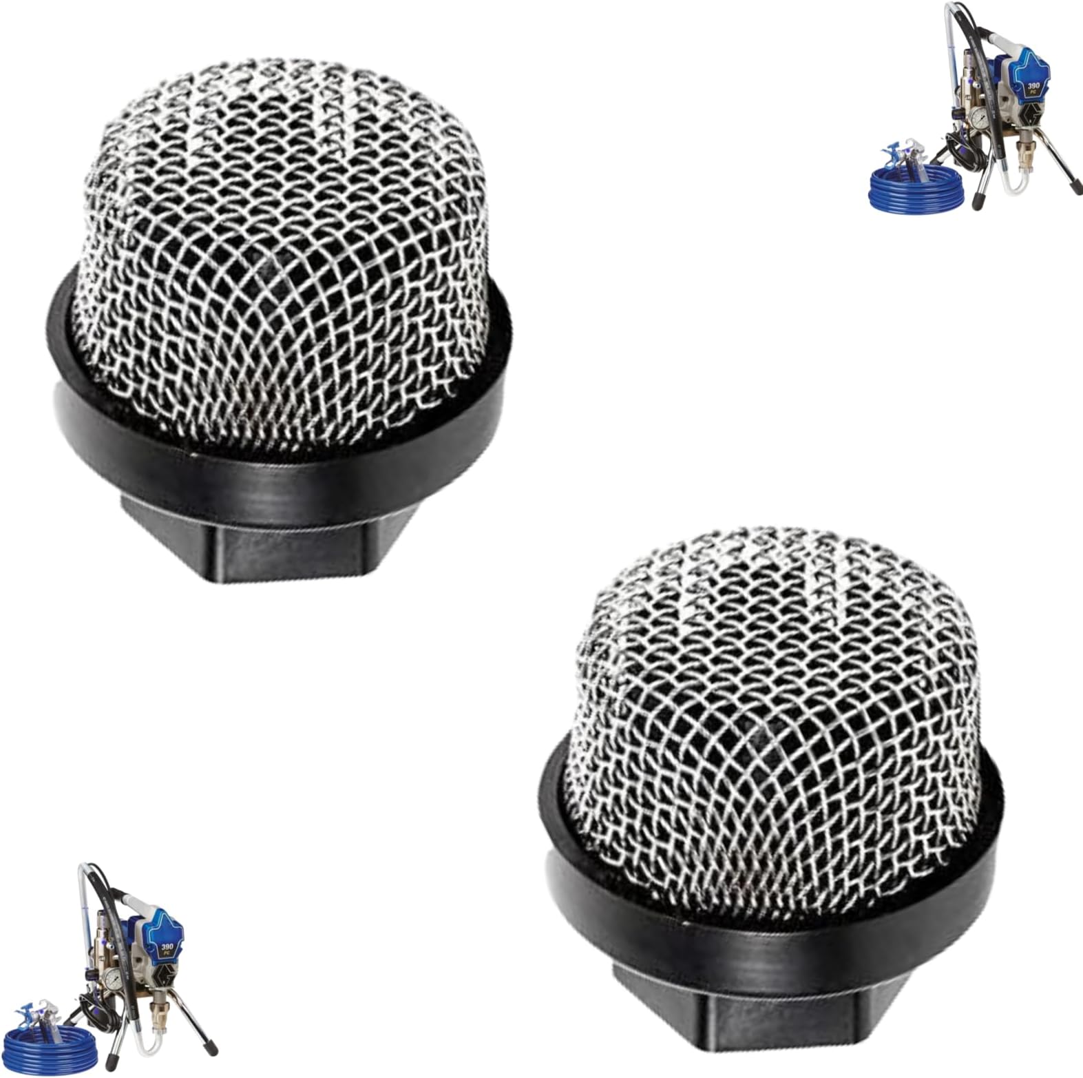 Amazon.com : (2-Pack) 246385 Hose Inlet Strainer Filter Kit – 60 Mesh ...