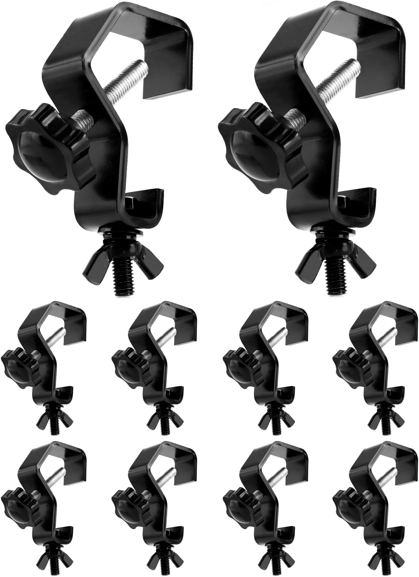 Amazon.com: QWORK Stage Light Truss Clamps - 10 Pack Heavy Duty Metal ...