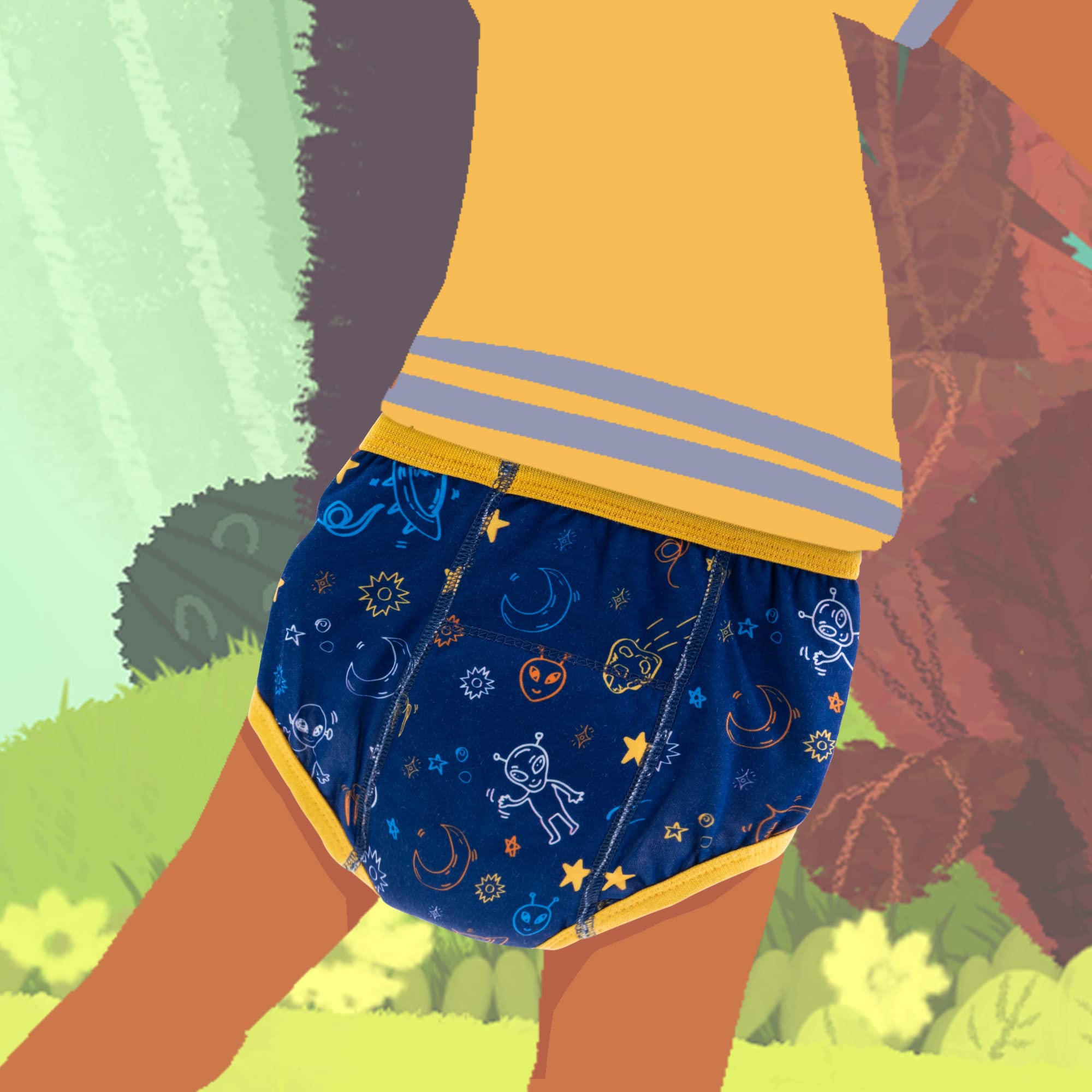 Snapklik.com : Max Shape 6 Pack Potty Training Underwear For Boys