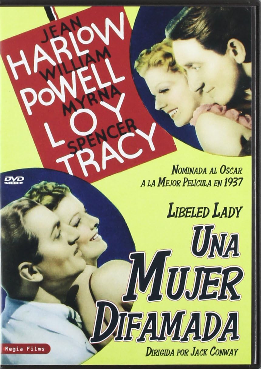 Libeled Lady (1936, aka Libelled Lady) - Region Free PAL: Amazon.co.uk ...